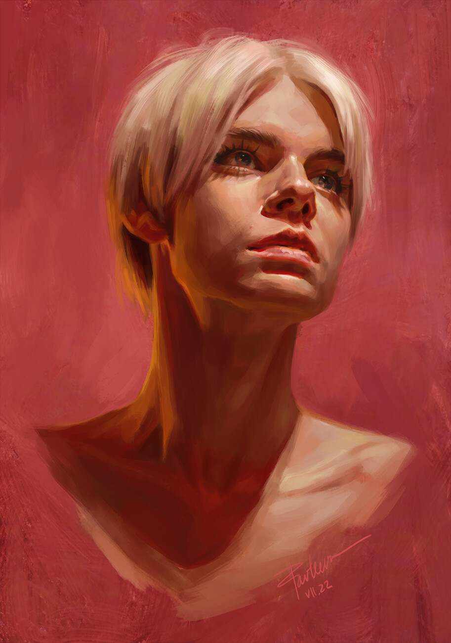 ArtStation - Woman portrait based on our reference