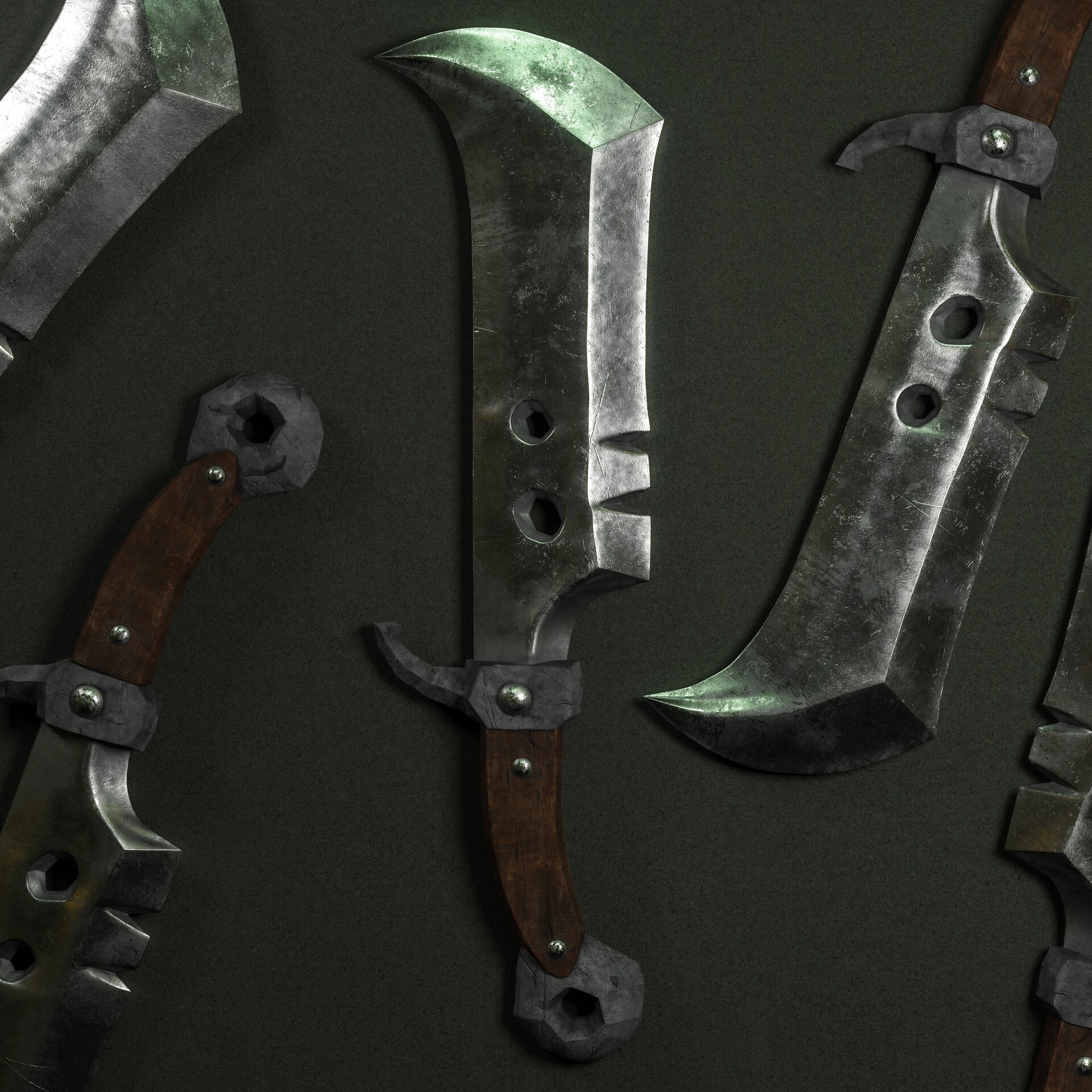 ArtStation - Probably impractical knife