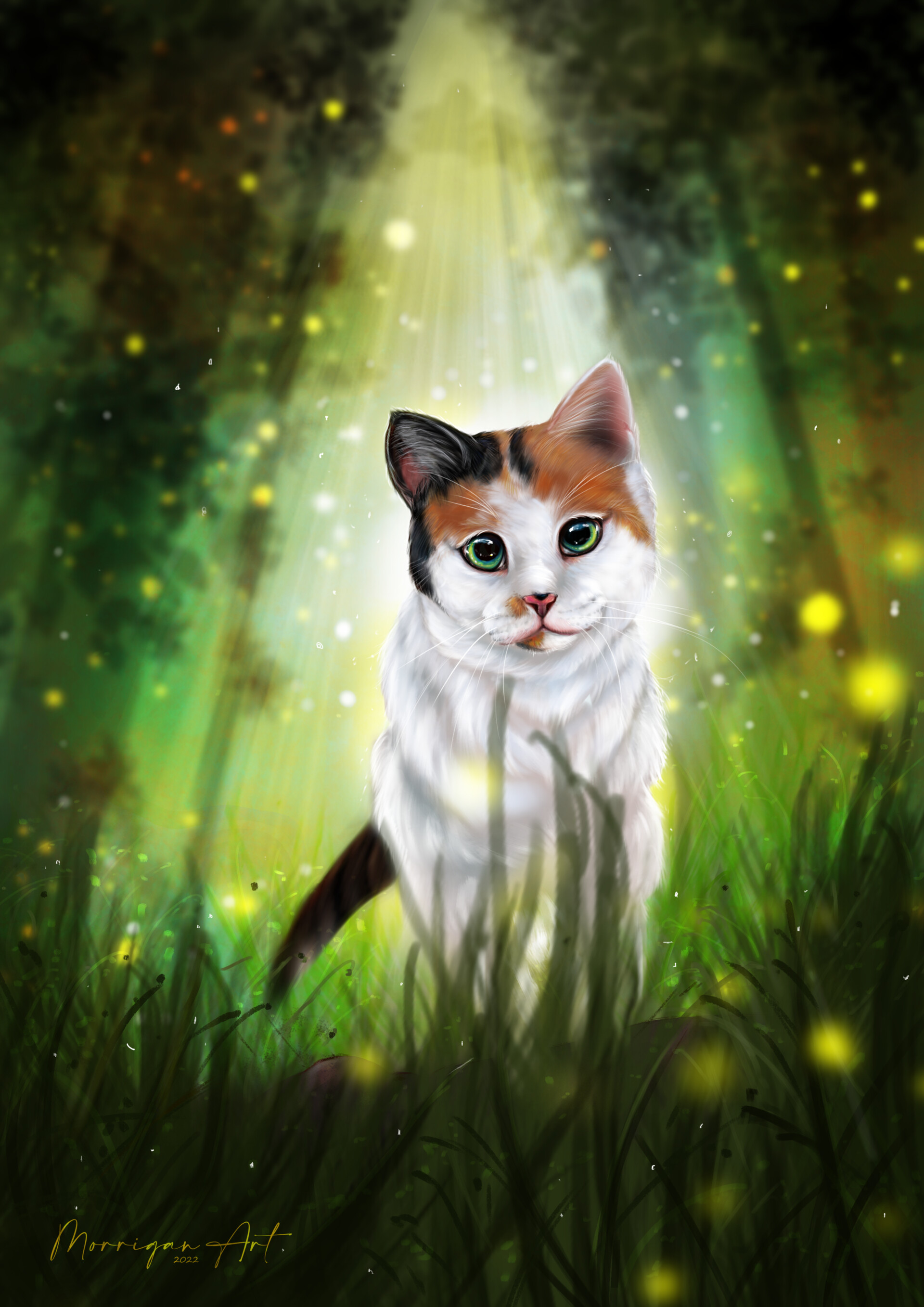 ArtStation - Calypso the cat