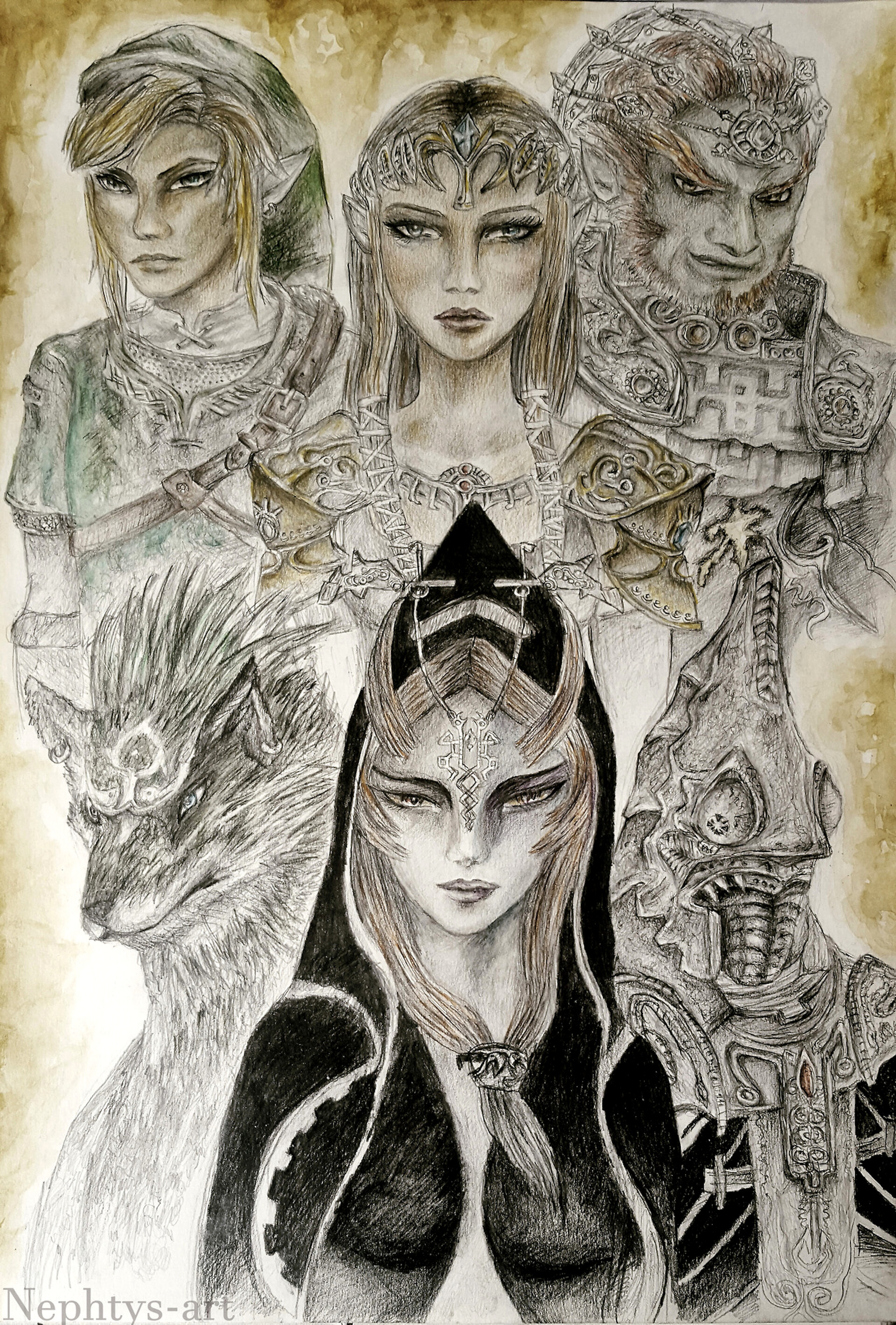 ArtStation - Zelda Twilight Princess