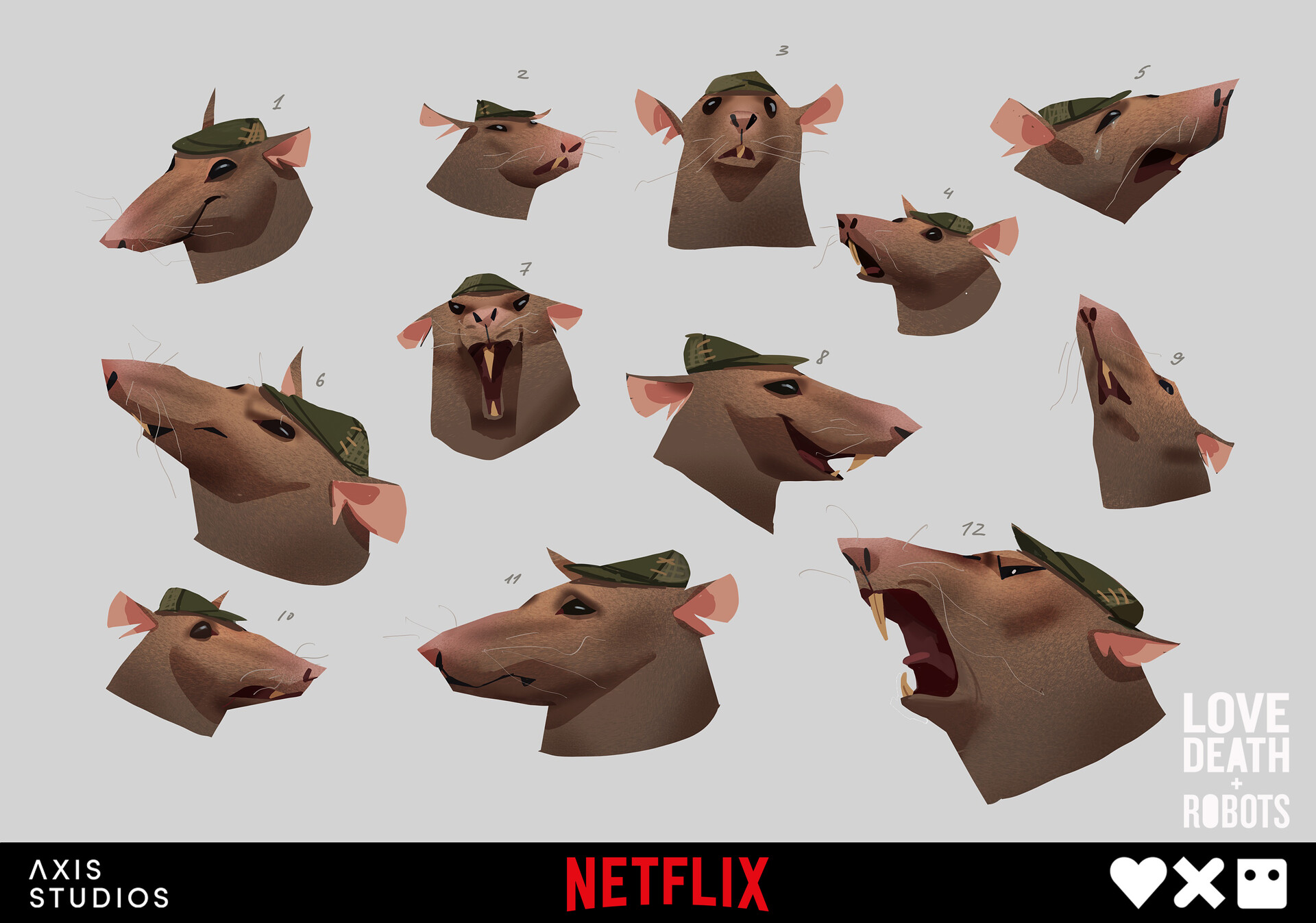 Lisa Parfenova - Love, Death & Robots vol.3 - Mason's Rats. Rats ...