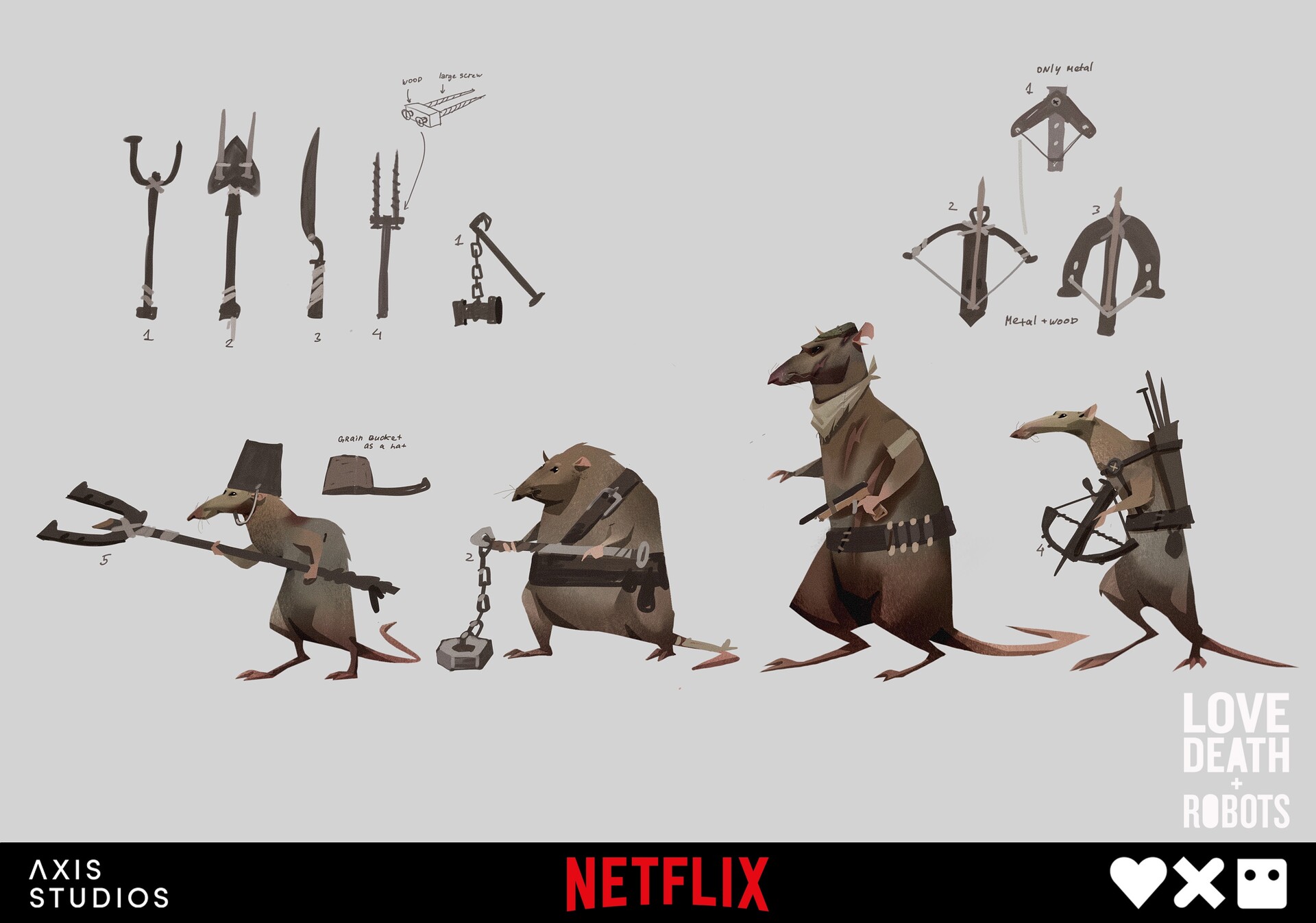 Lisa Parfenova - Love, Death & Robots vol.3 - Mason's Rats. Rats ...
