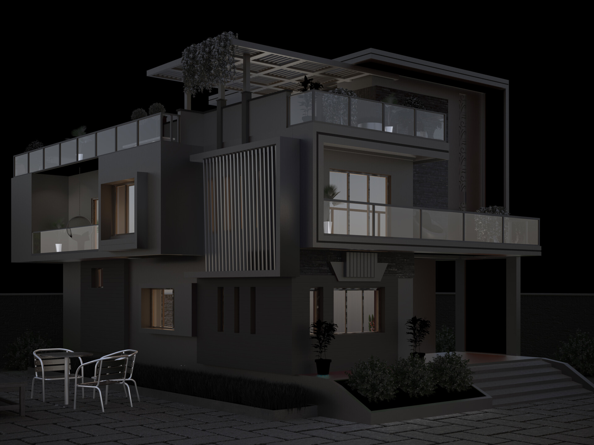 Naman bhatt - Exterior scene