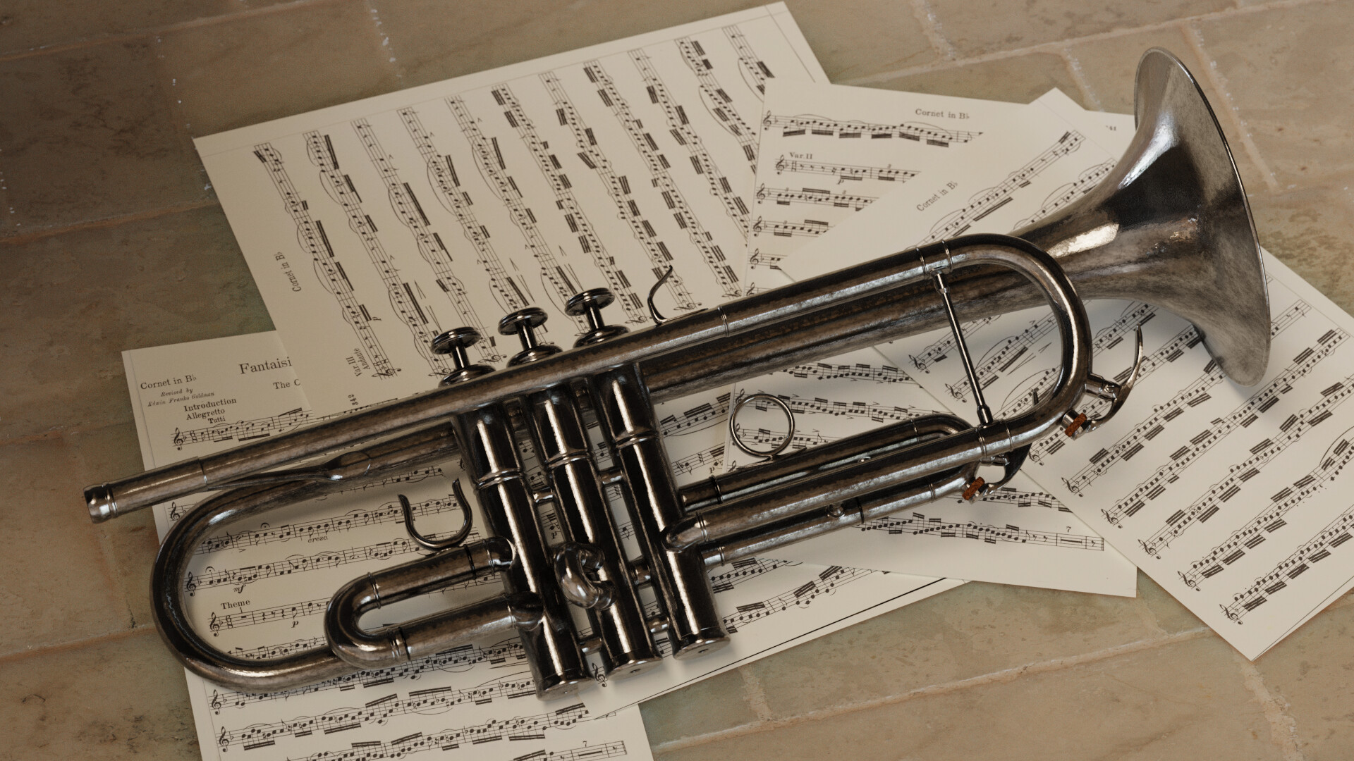 ArtStation - The Old Trumpet