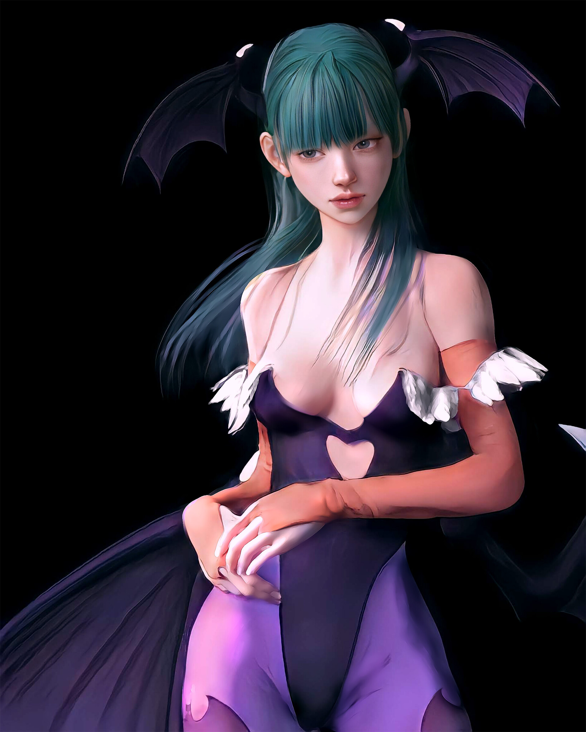 ArtStation - Darkstalkers: MORRIGAN AENSLAND