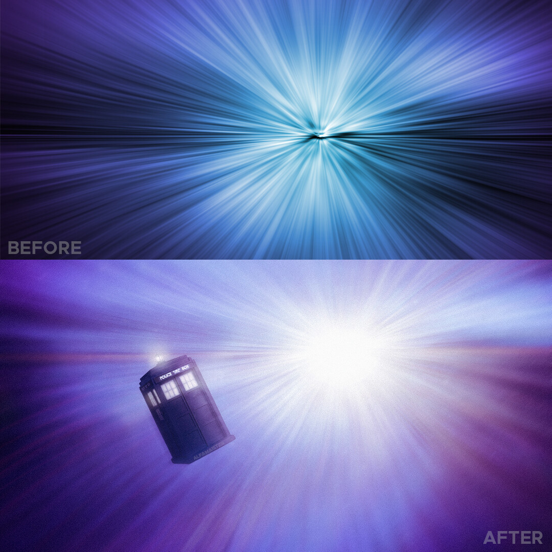 Alfa Maister - Doctor Who - The Tardis
