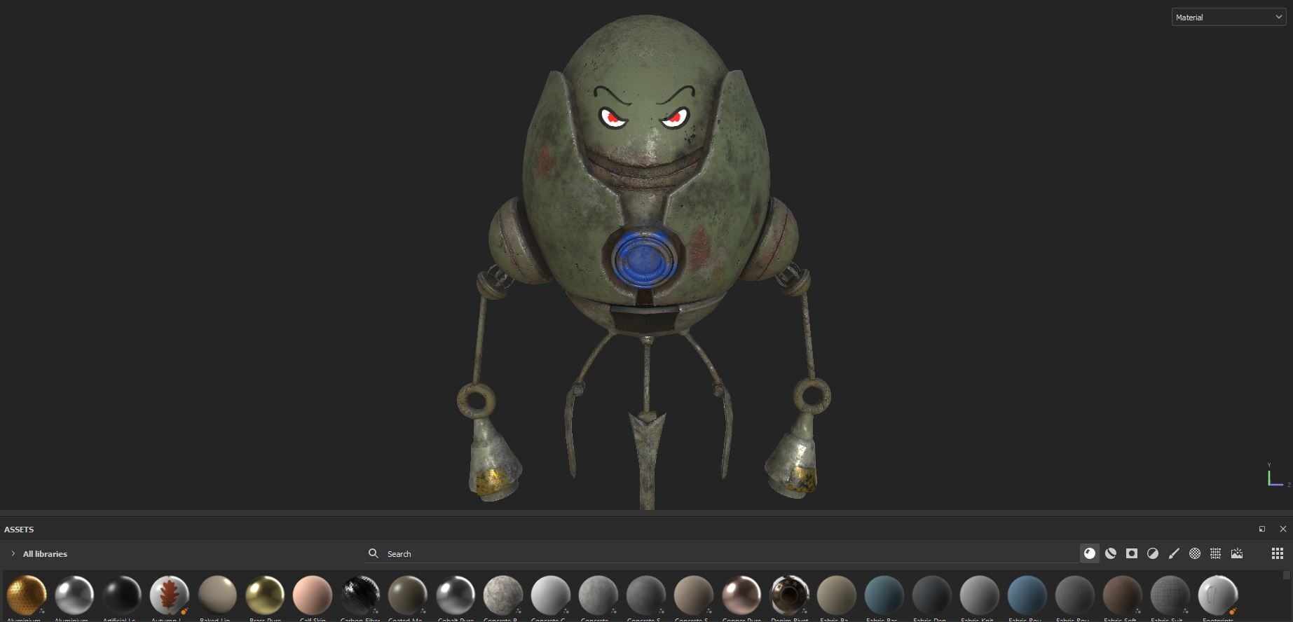 ArtStation - War_Robot-Texture