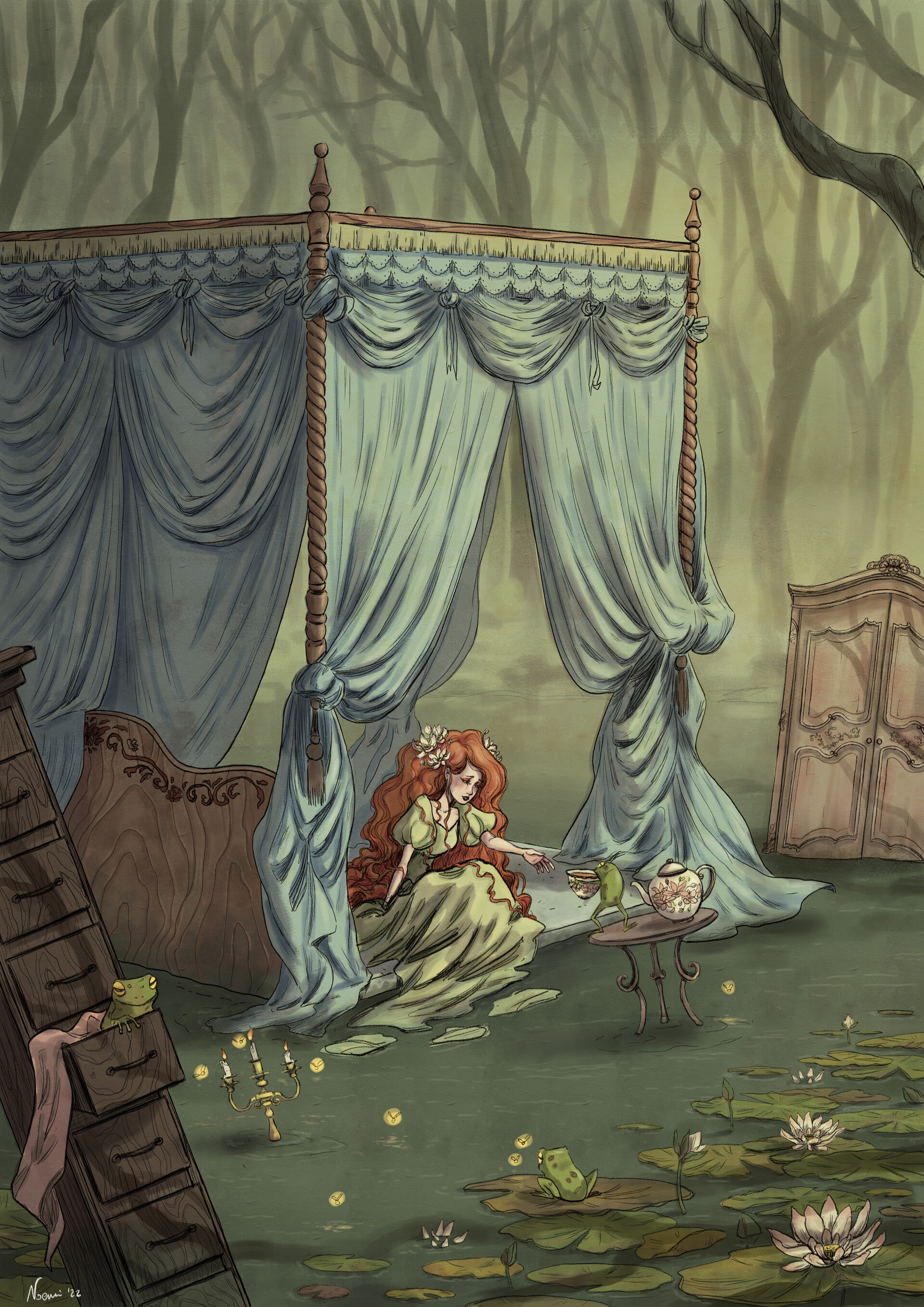 ArtStation - Frog Princess