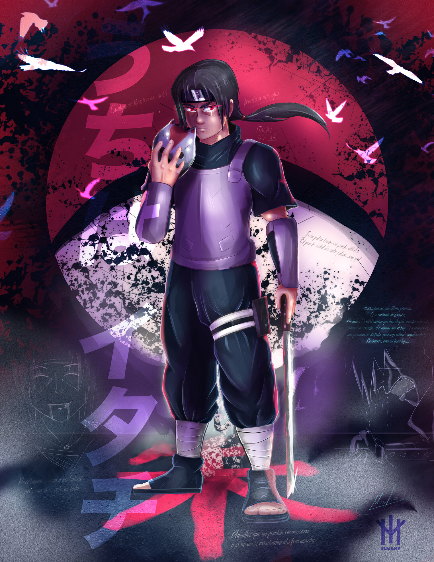 ArtStation - Itachi Uchiha