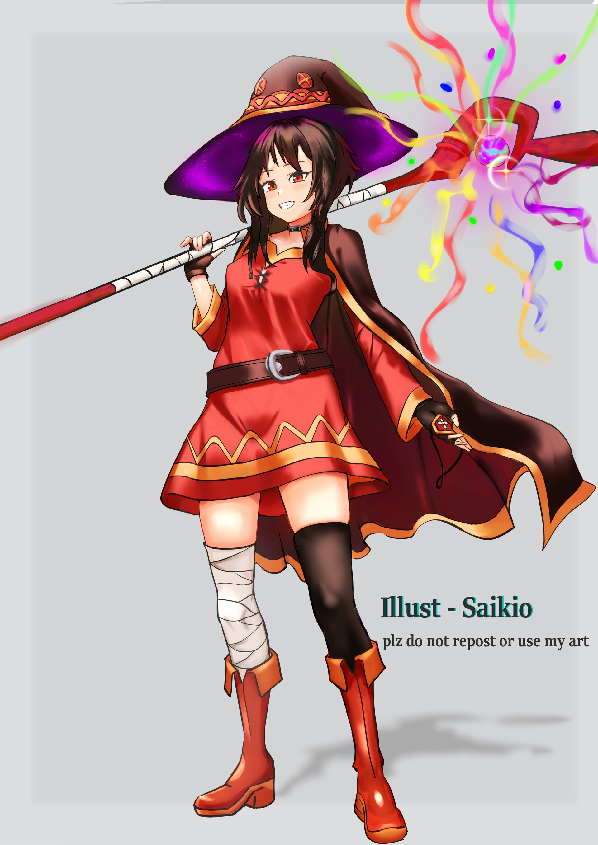 Artstation Megumin Fan Art
