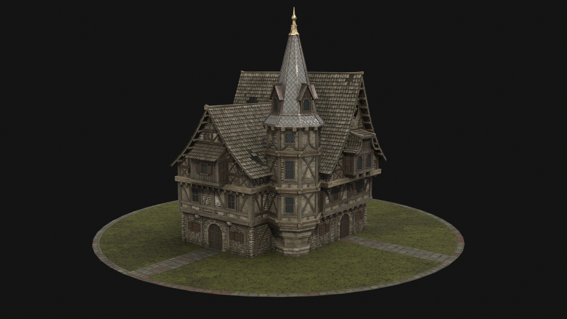 ArtStation - Medieval Cottage