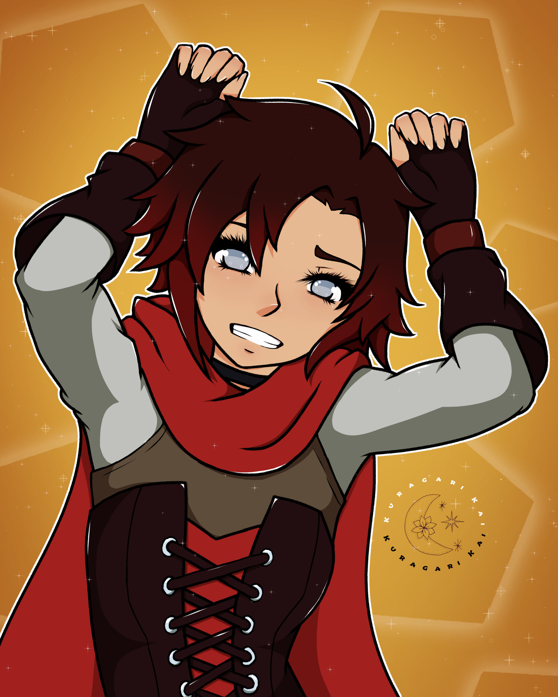 ArtStation - V9 Ruby Rose Redraw