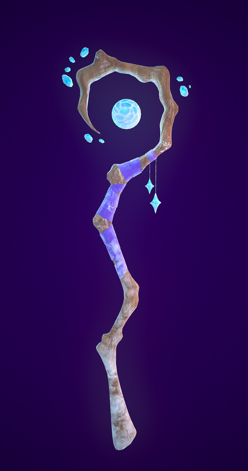 NaLuNek - Ice Staff