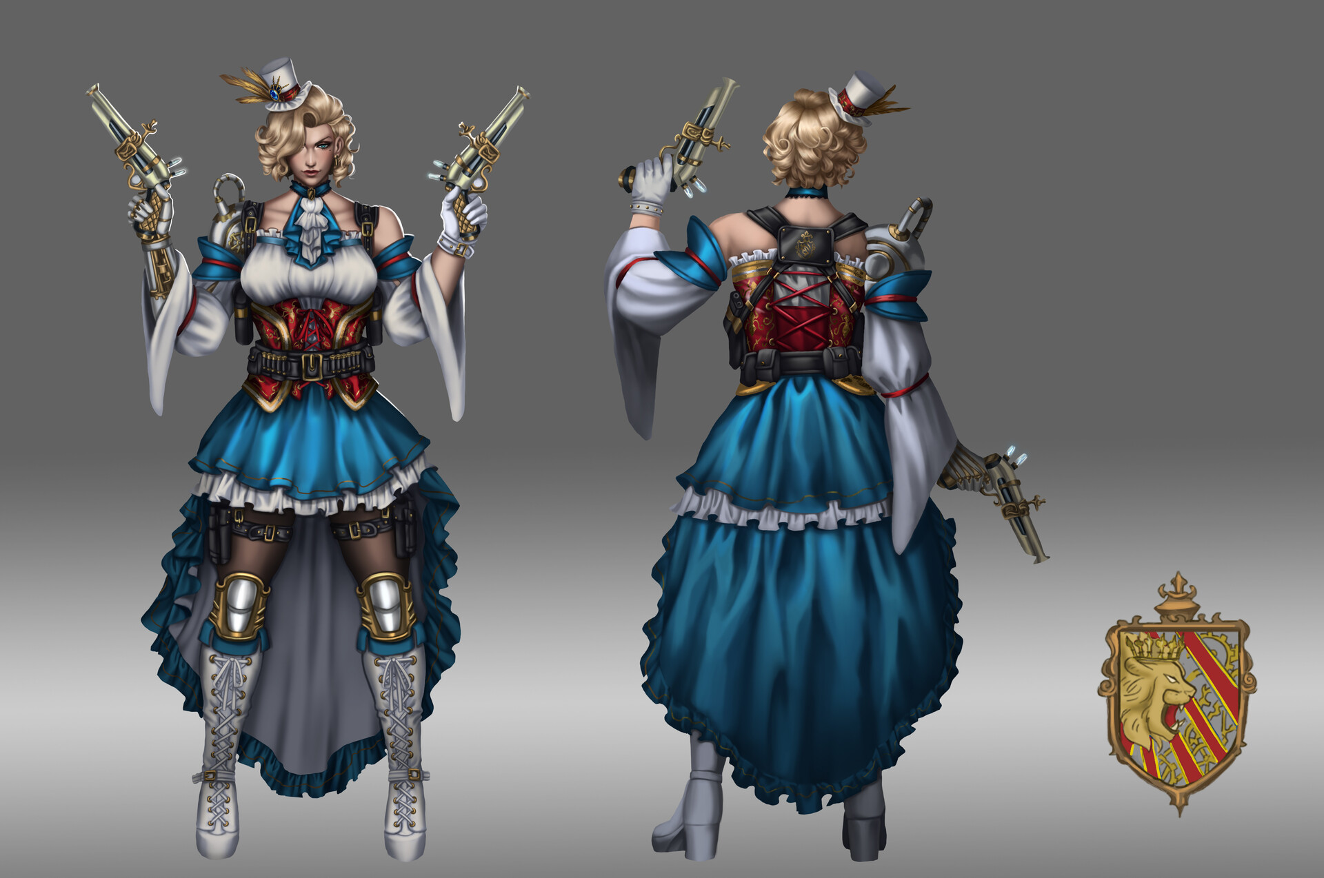 ArtStation - Dominique (Original Character Concept)