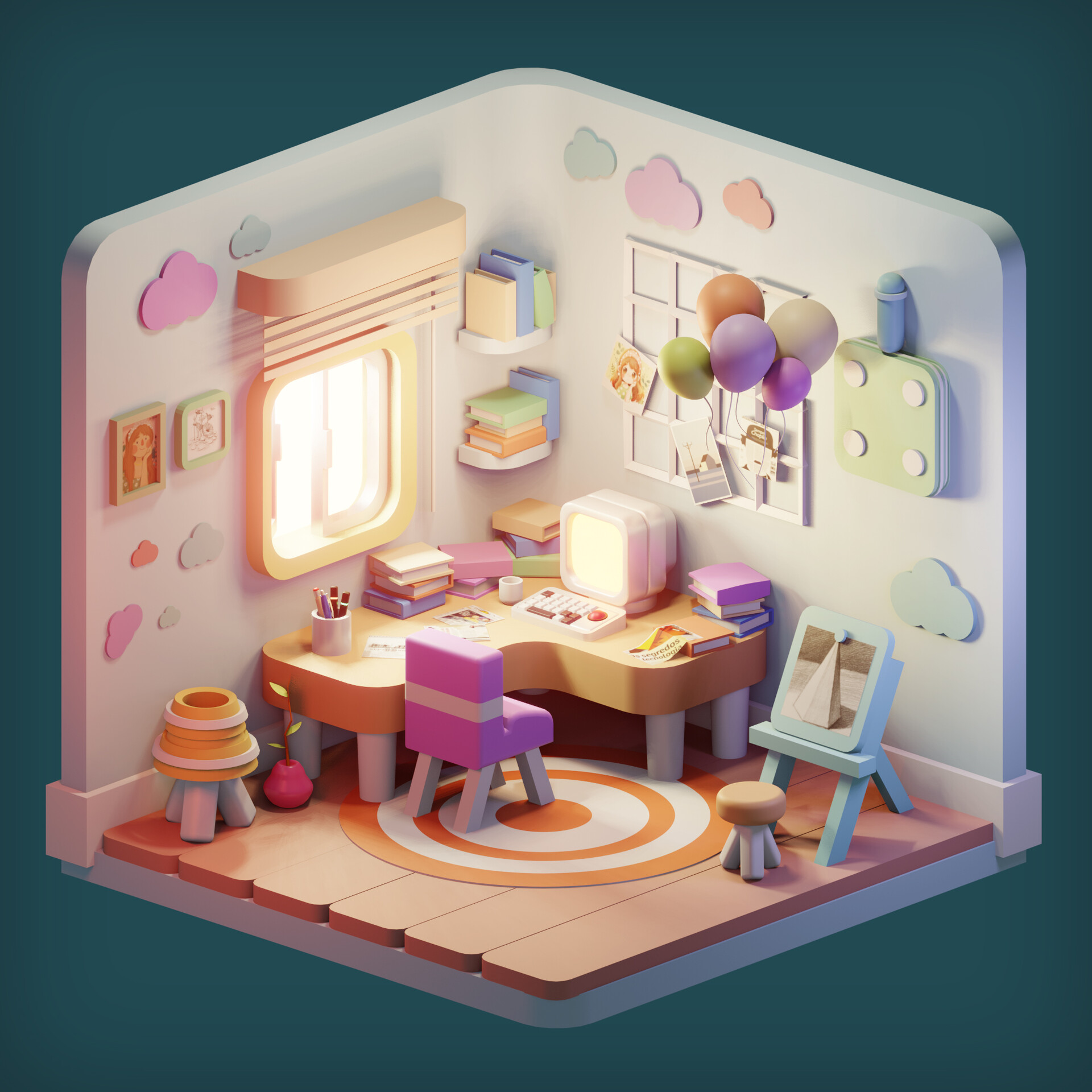 ArtStation - Miniroom