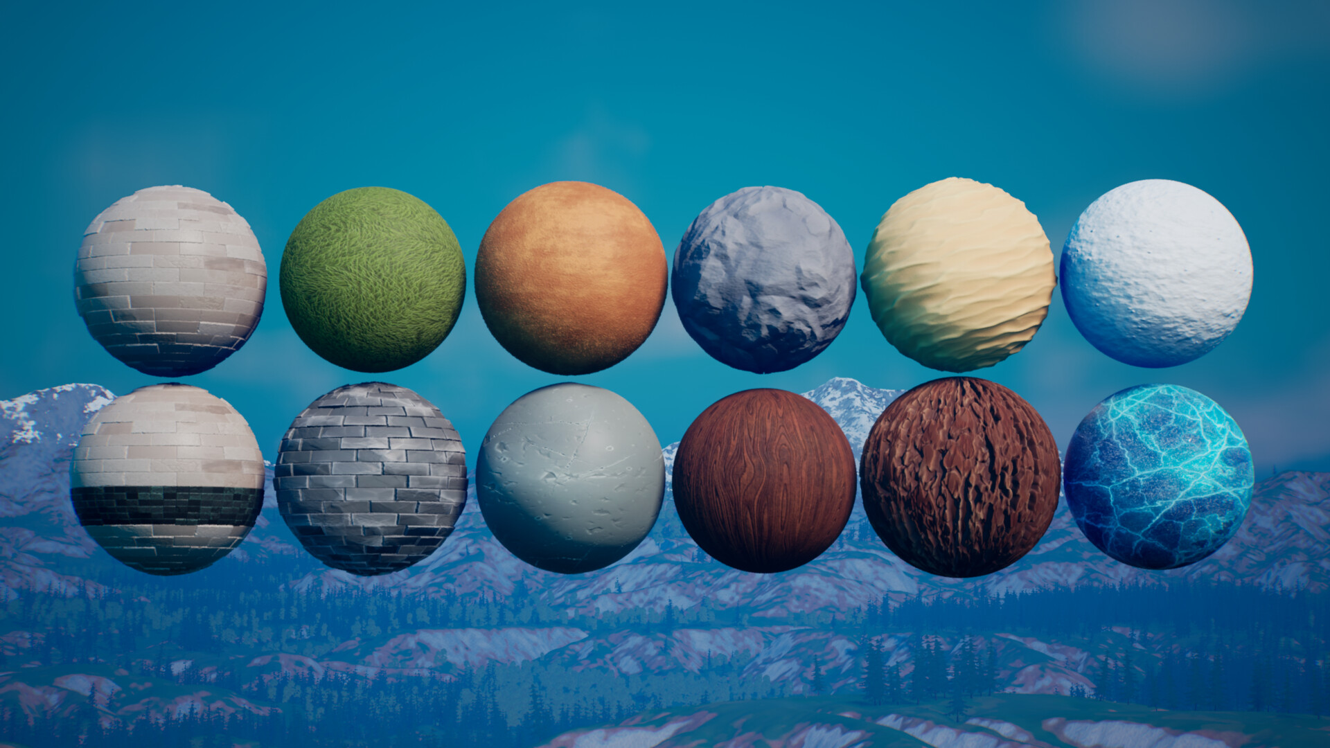 ArtStation - Substances Designer Materials used in my Projects