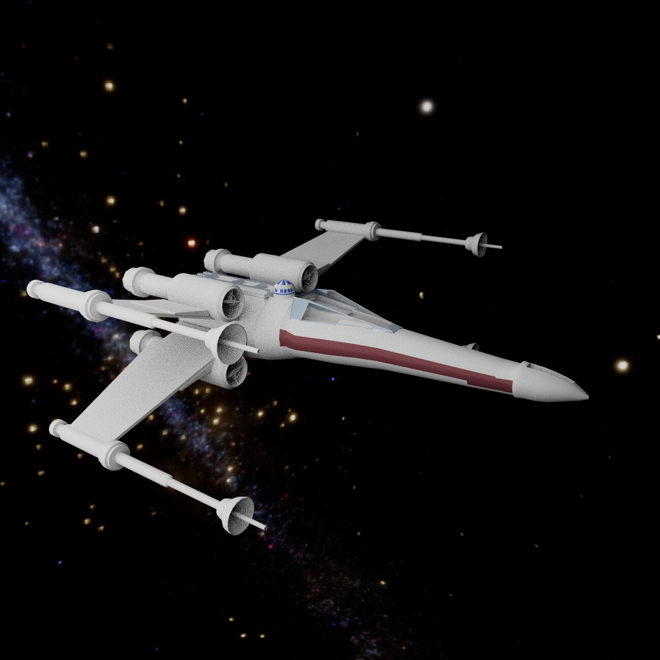 ArtStation - X-Wing Model