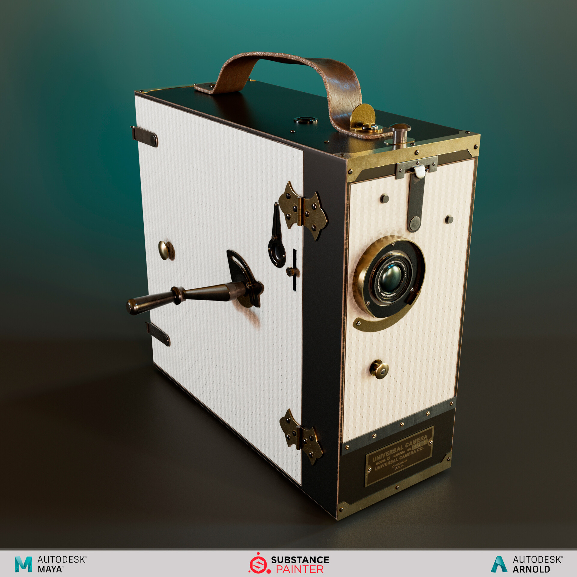 ArtStation - UNIVERSAL CAMERA 30's Style