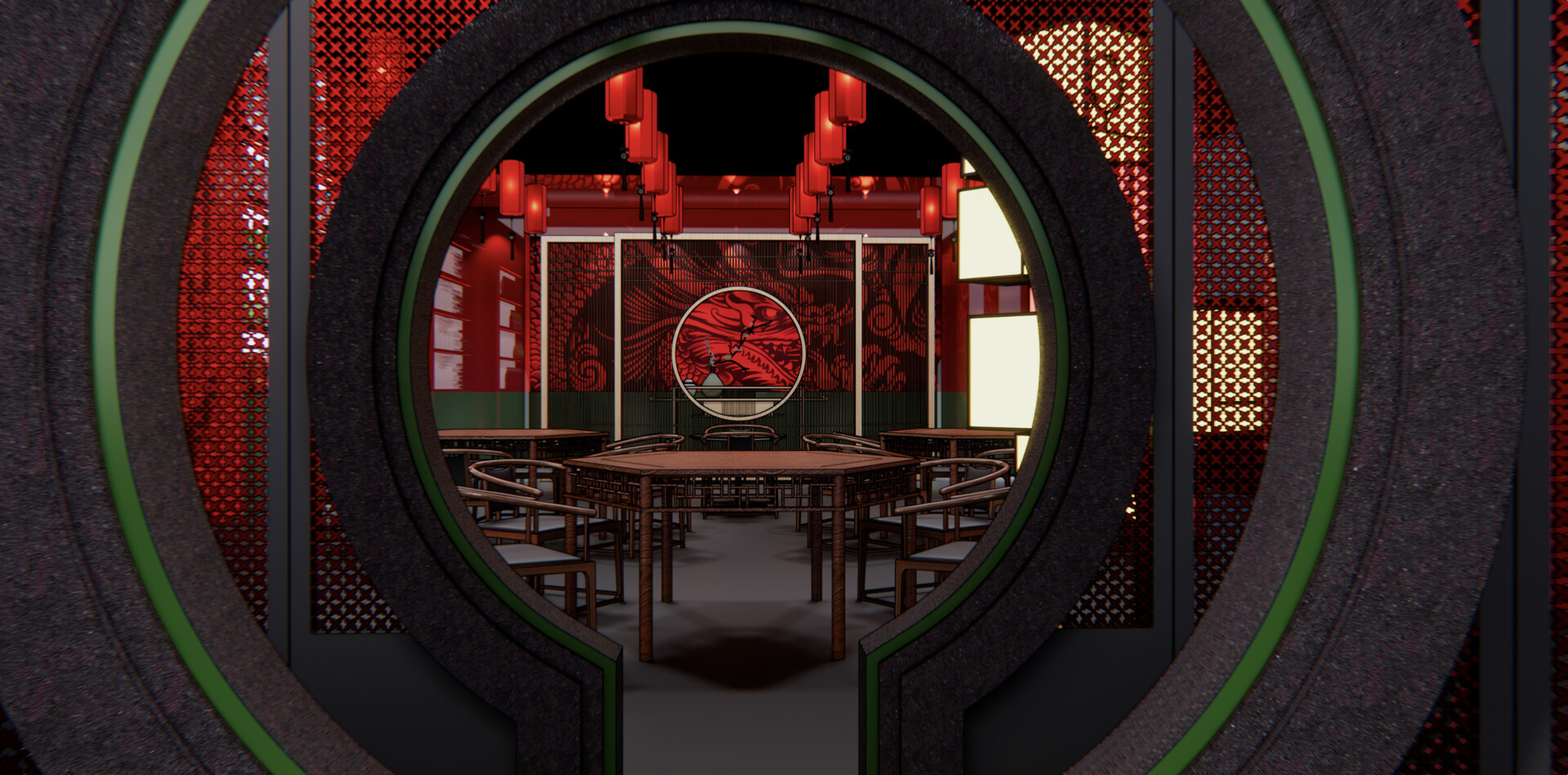 ArtStation - Restaurant Scene