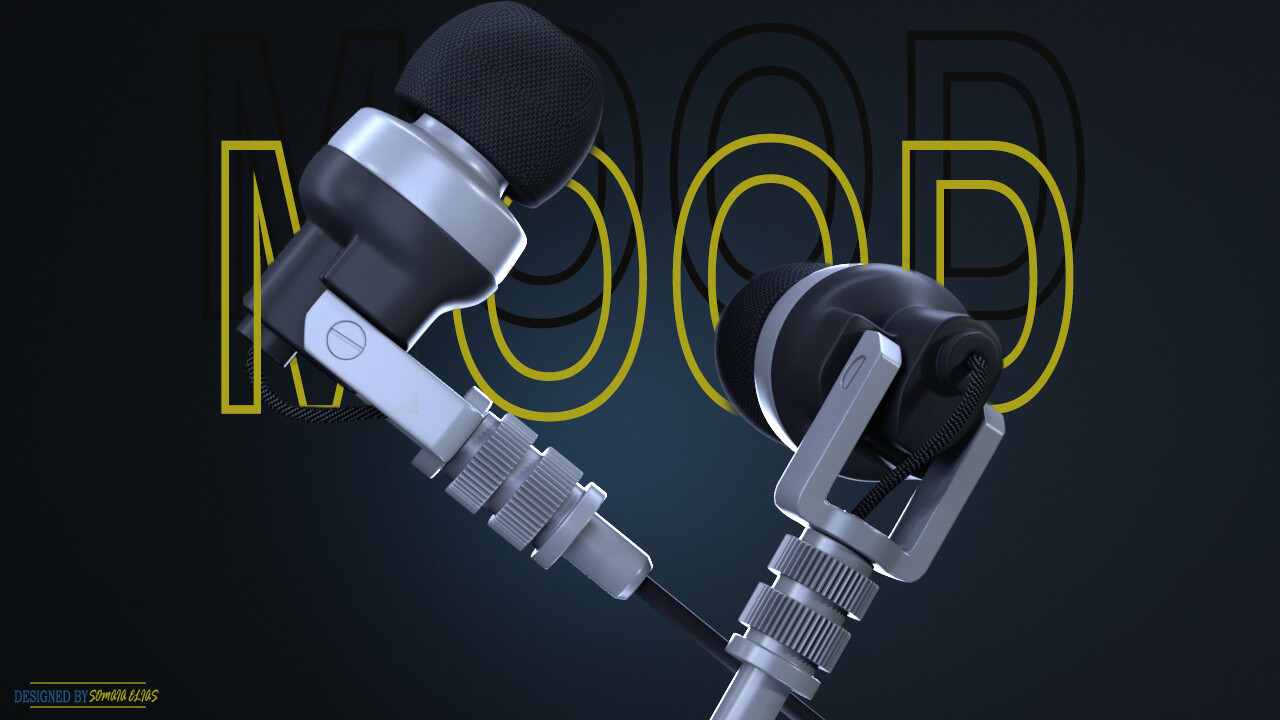 ArtStation - 3d earpiece