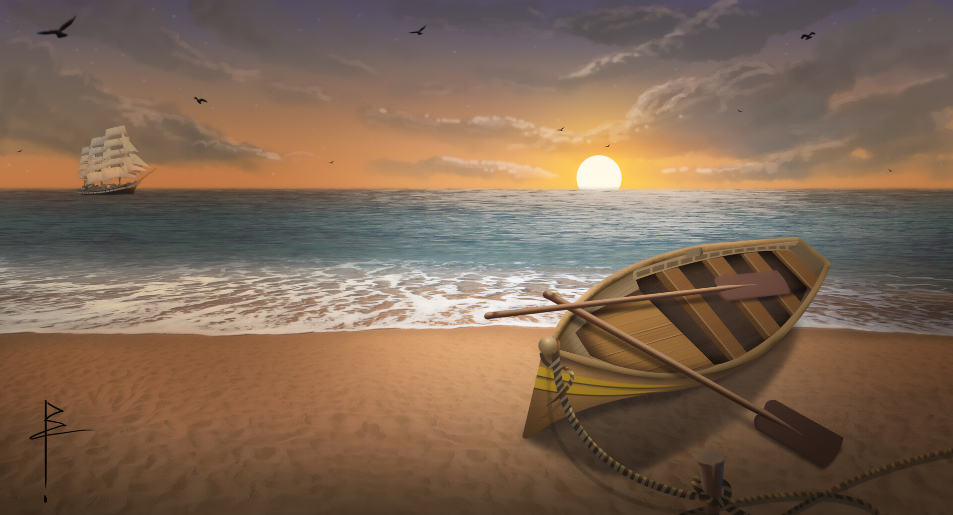 ArtStation - texture work