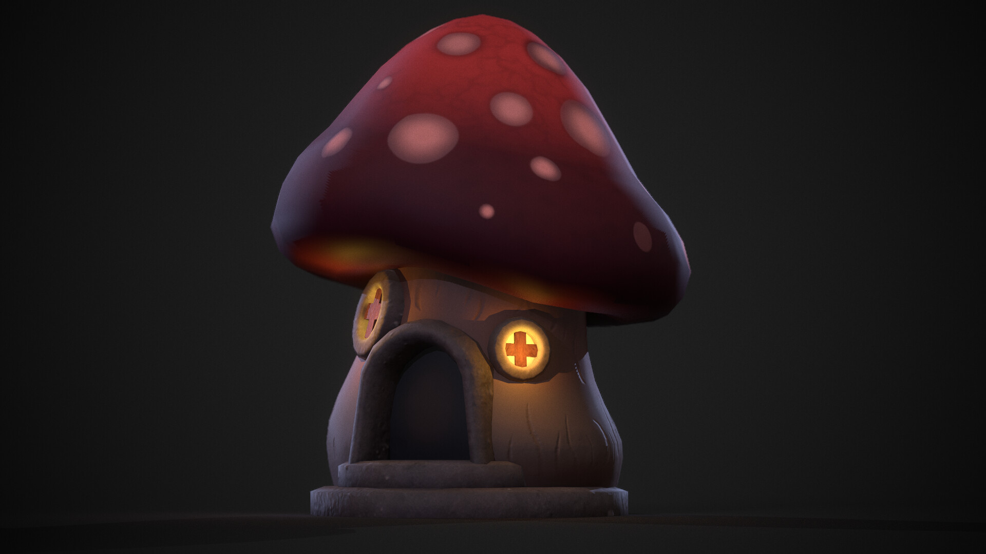 ArtStation - Mushroom House