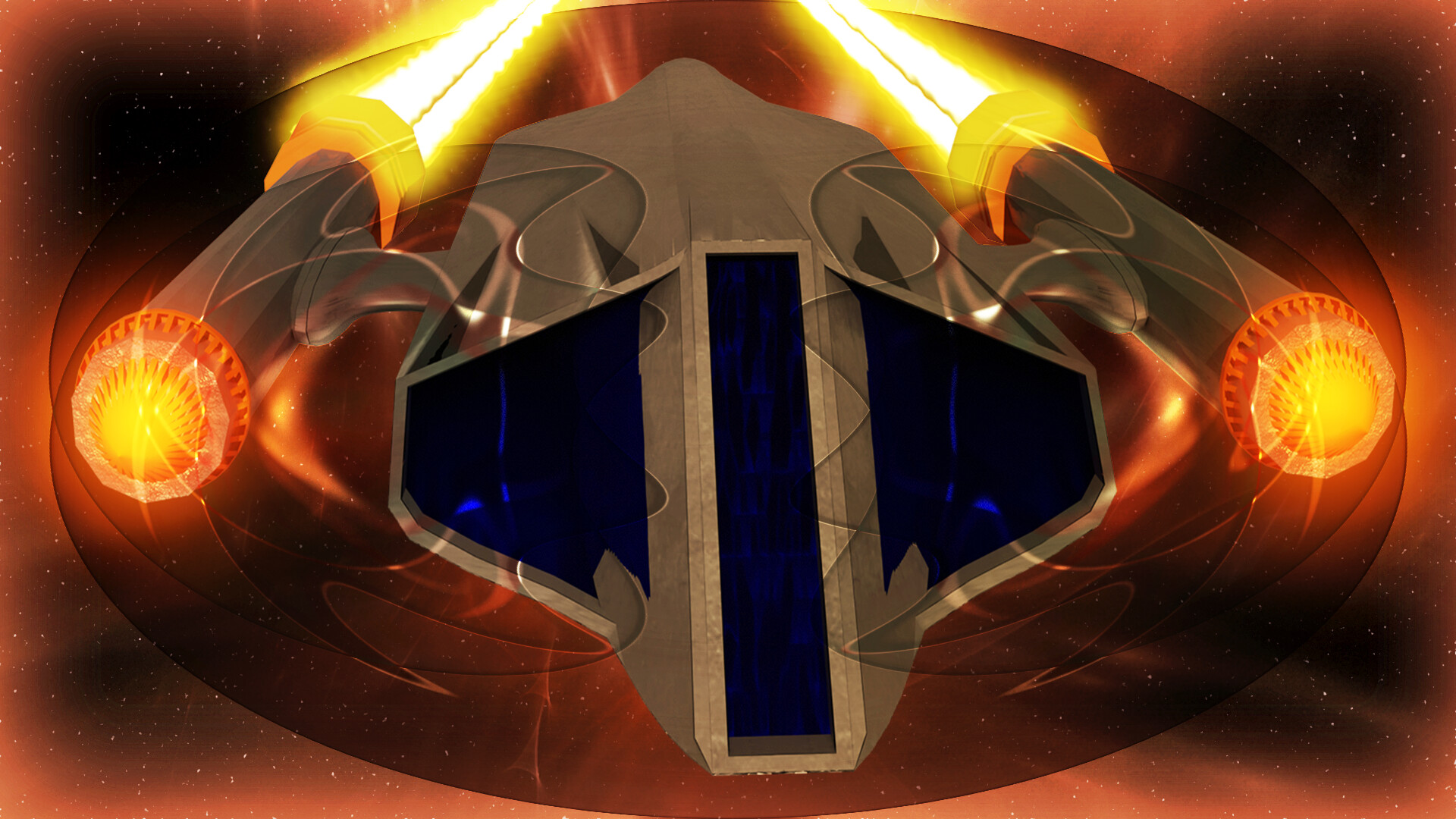 ArtStation - Weird Spaceship.