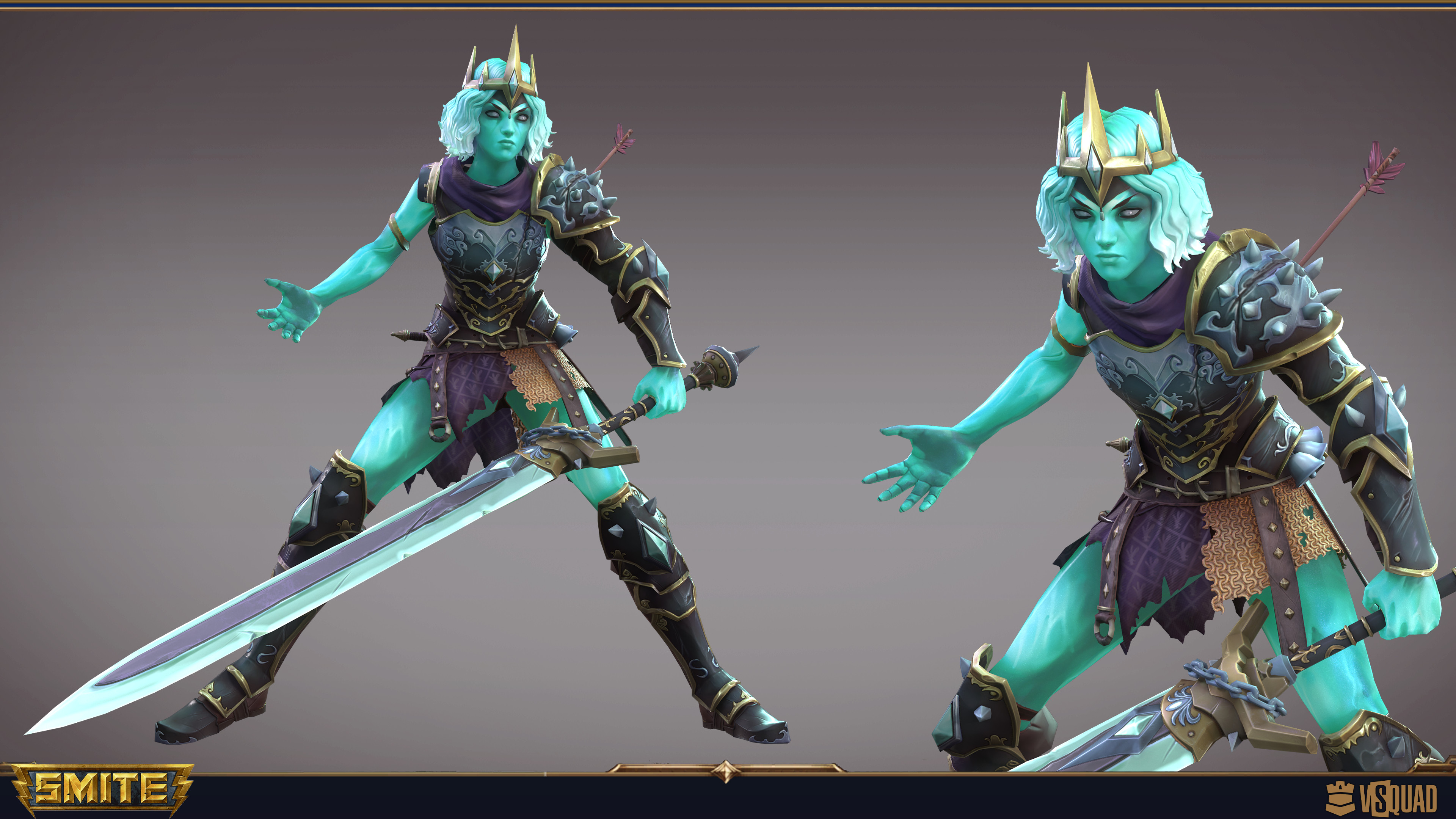 Vsquad studio - Bellona Ghost Queen - SMITE