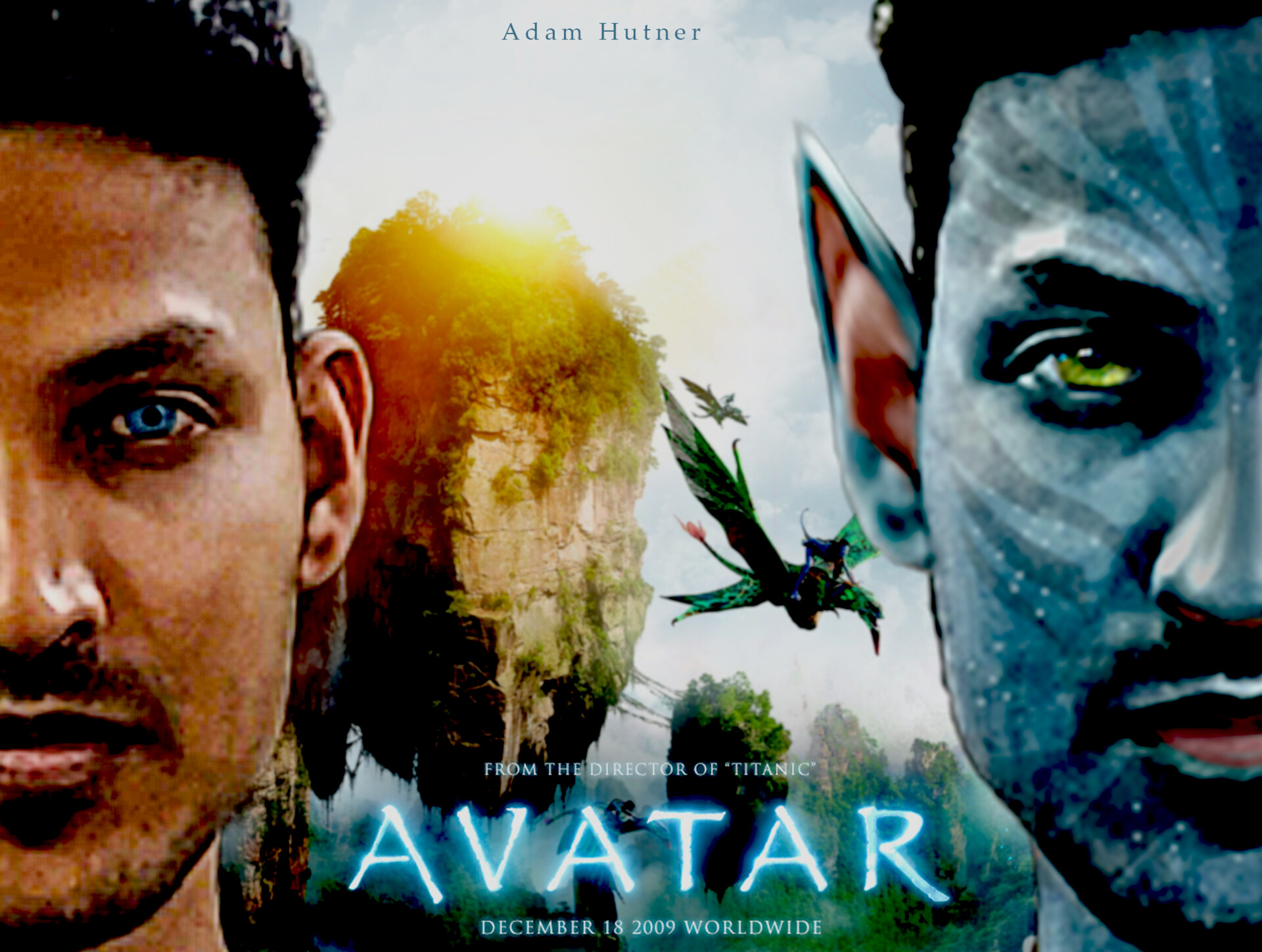 ArtStation - Avatar Movie Poster Recreate