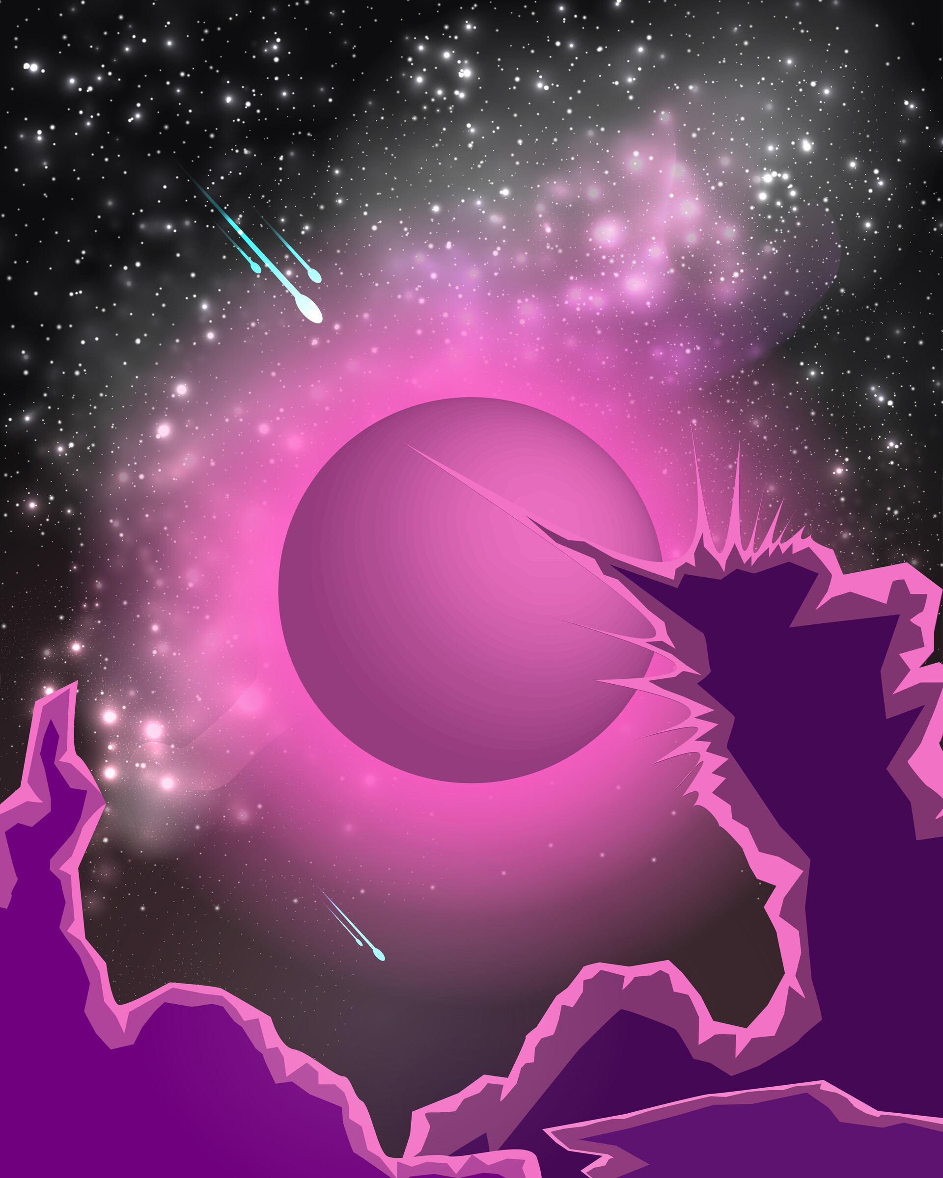 ArtStation - Planet Agora. Canyon