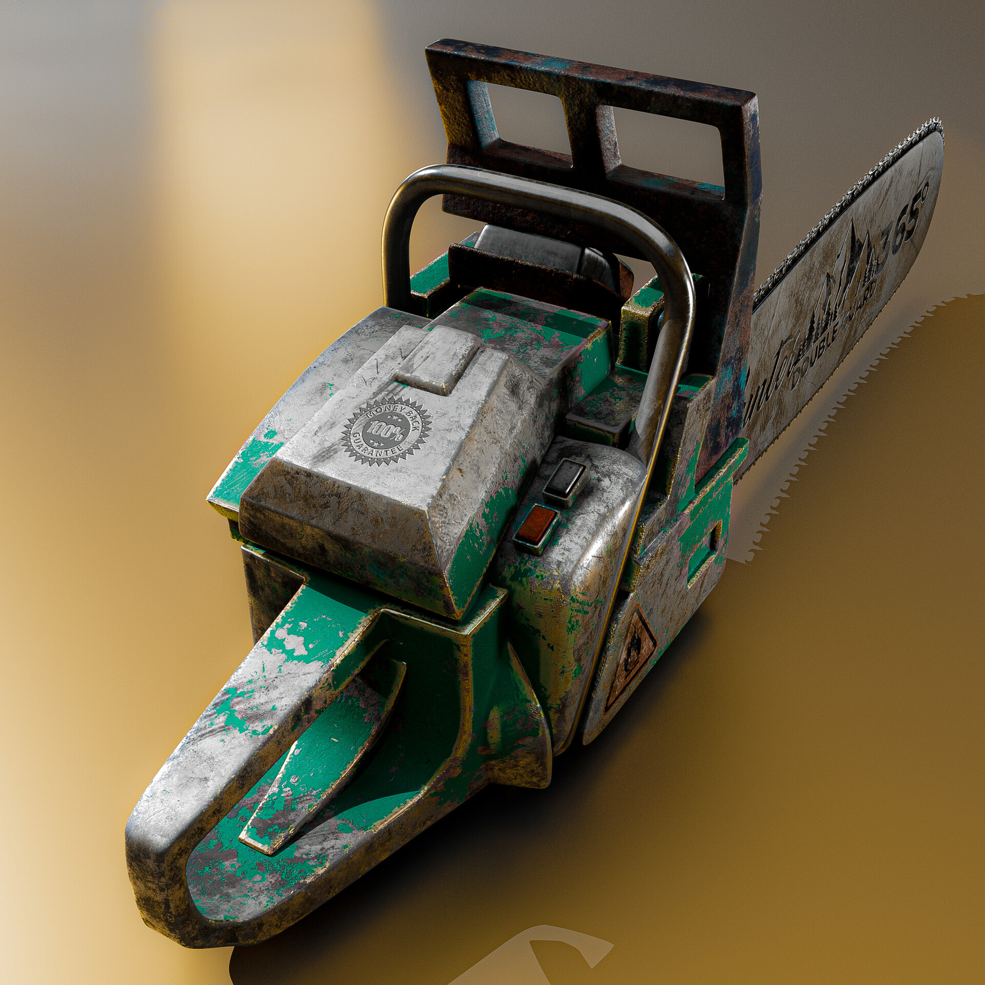 ArtStation - Old Chainsaw