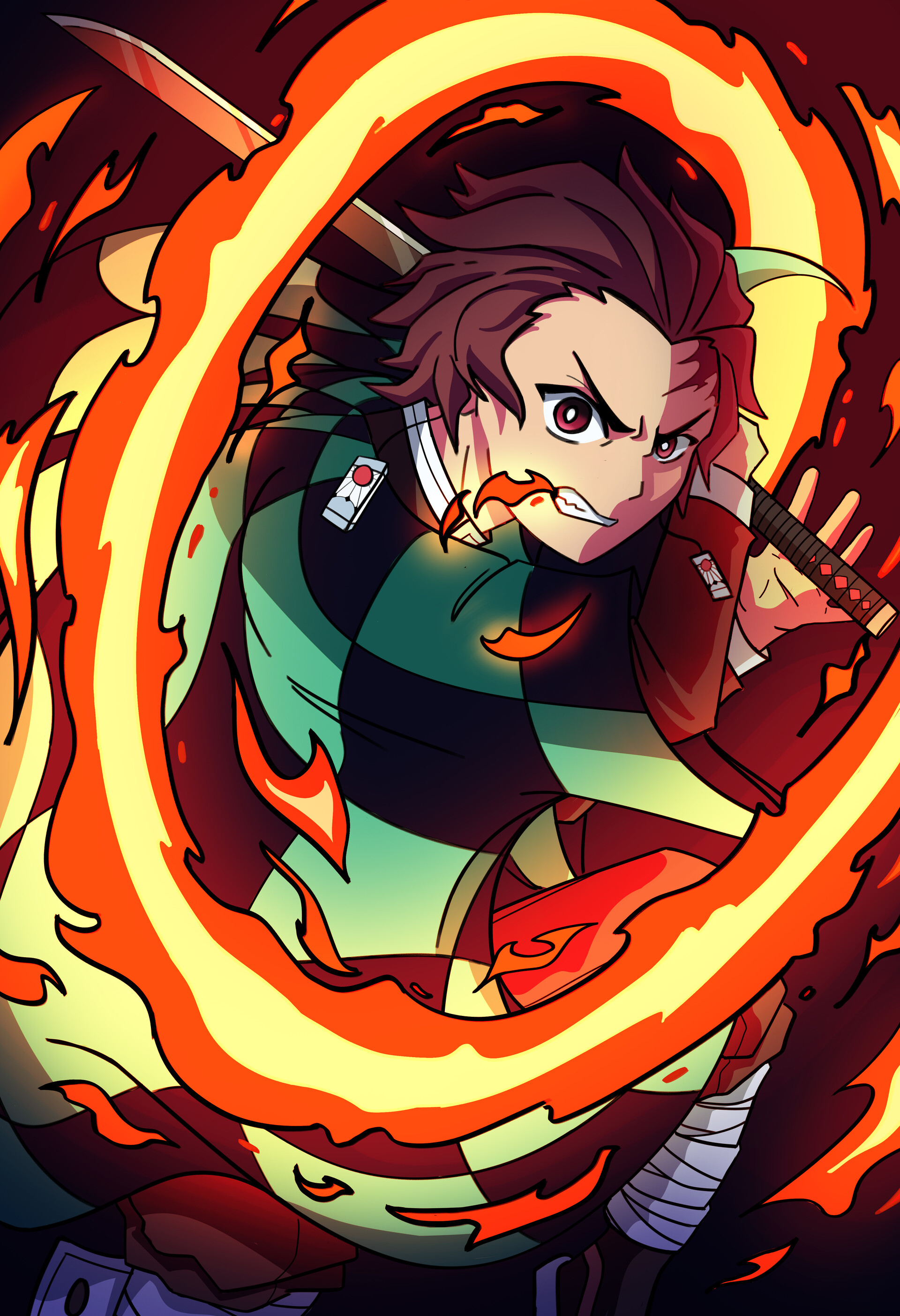 ArtStation - Tanjiro Kamado