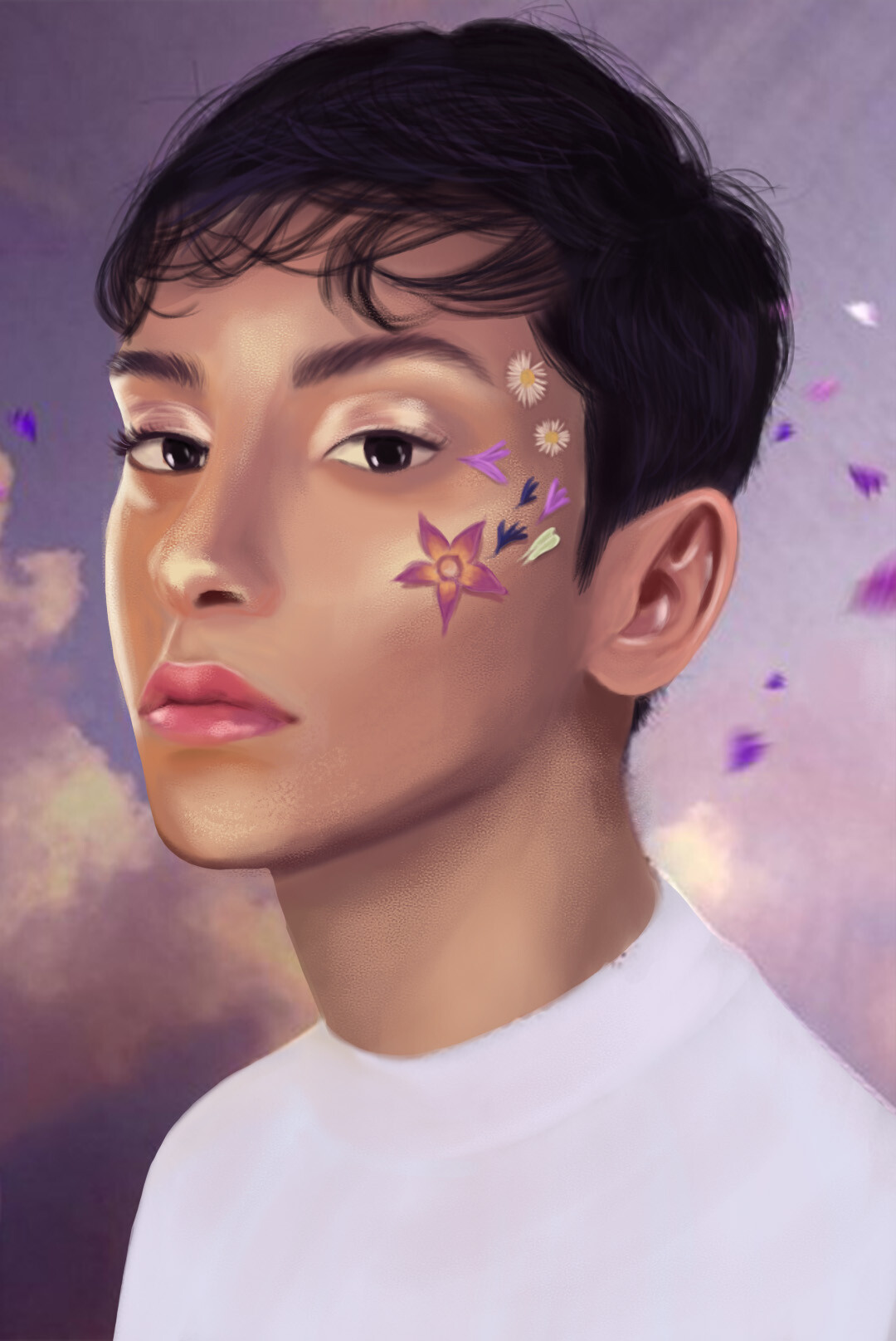 ArtStation - Sparkdise portrait