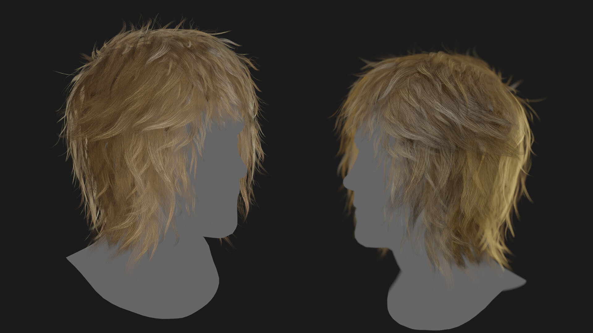 ArtStation - Real-time Shaggy Hair