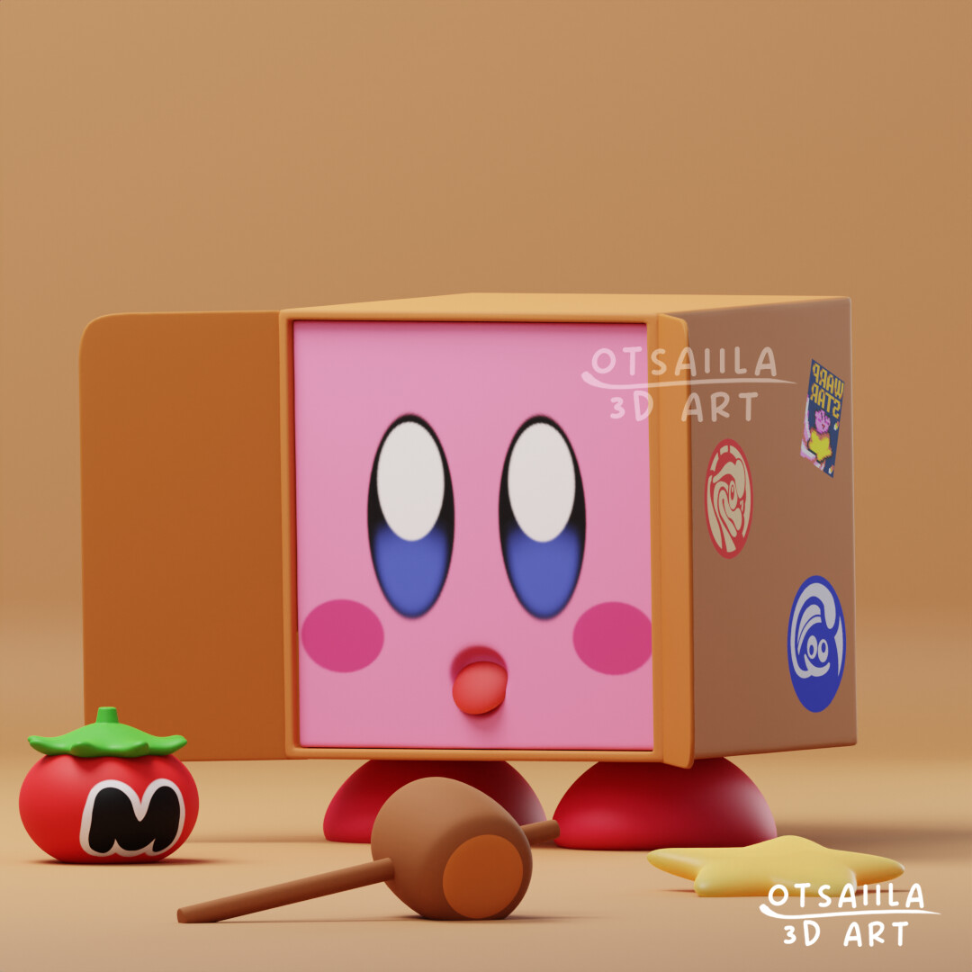 ArtStation - Kirby in a box