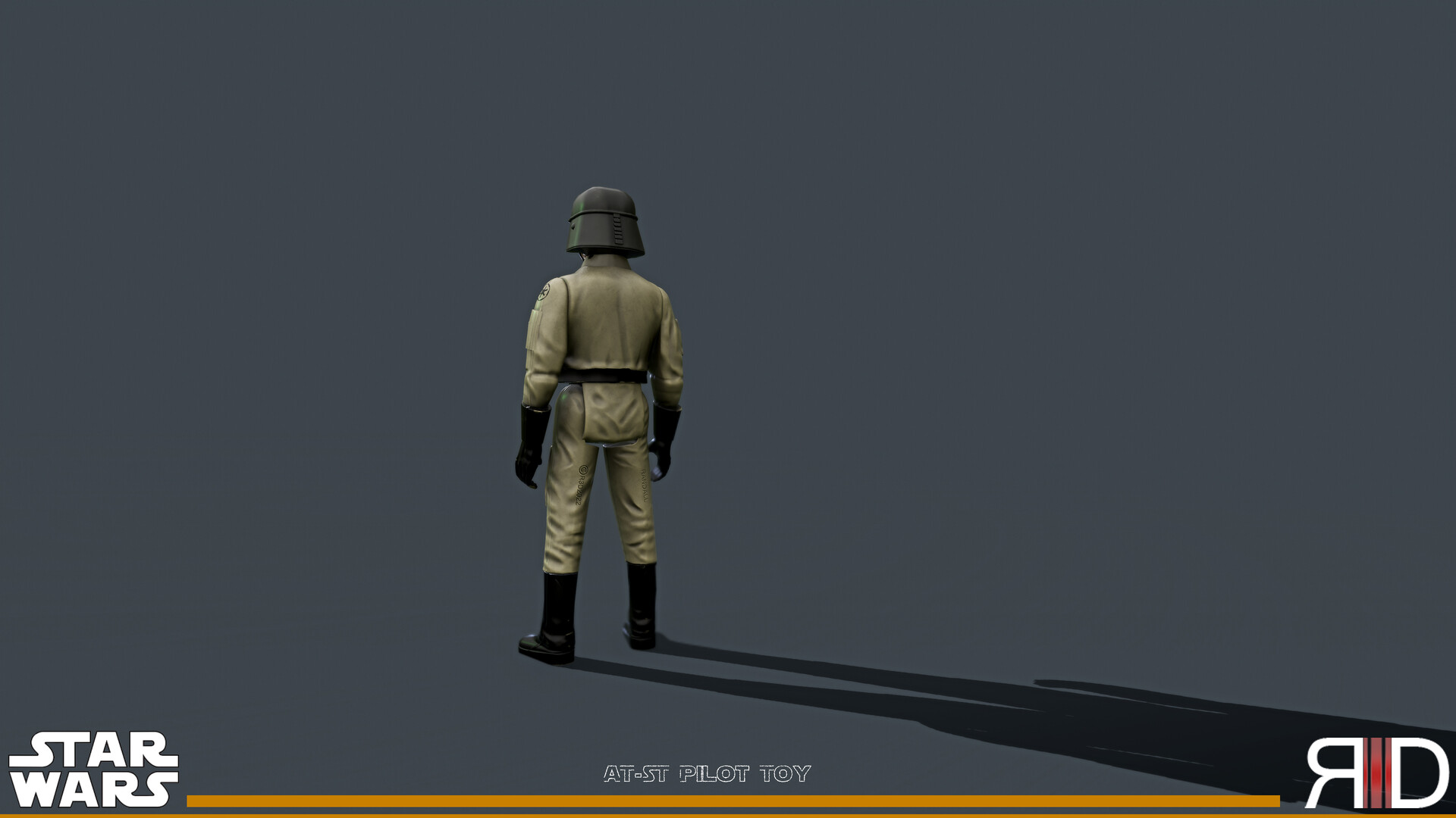 John Randall - AT-ST Pilot Vintage Kenner Toy Figure