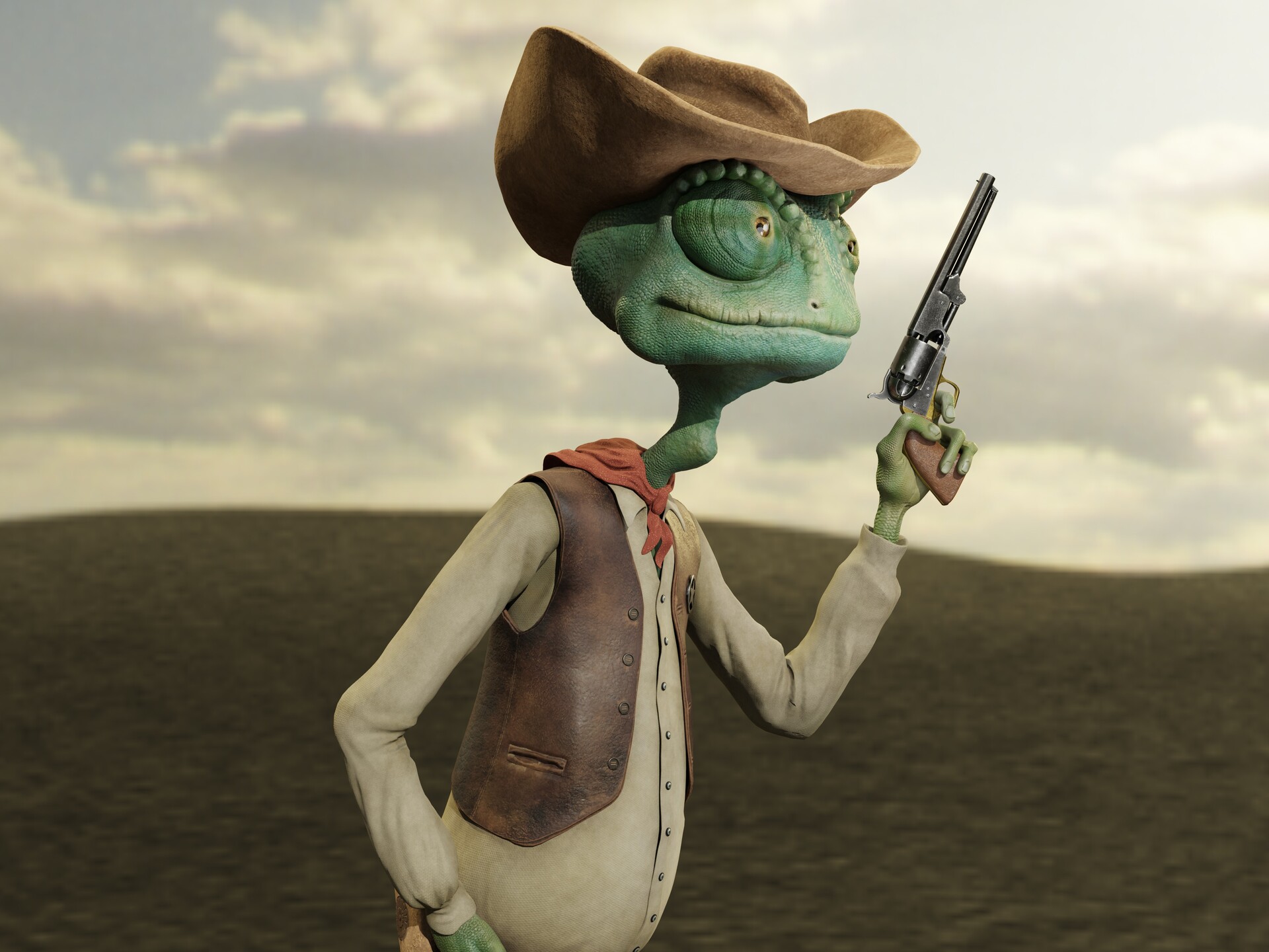 Rango Wallpaper 8k