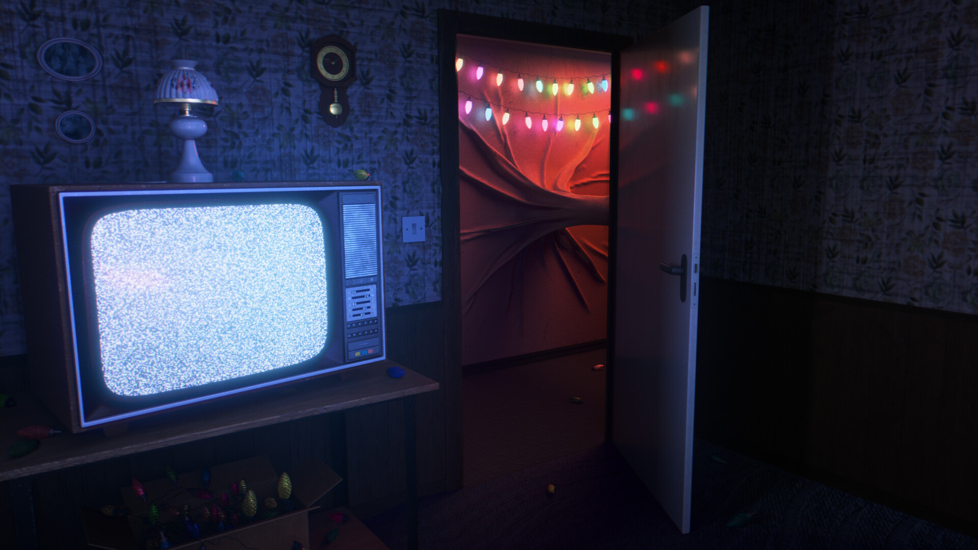 ArtStation - Stranger Things Room