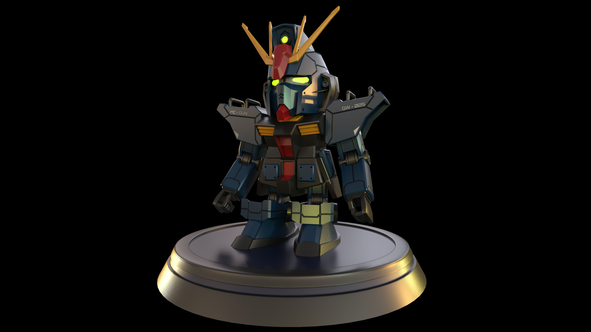 ArtStation - Mini Gundam