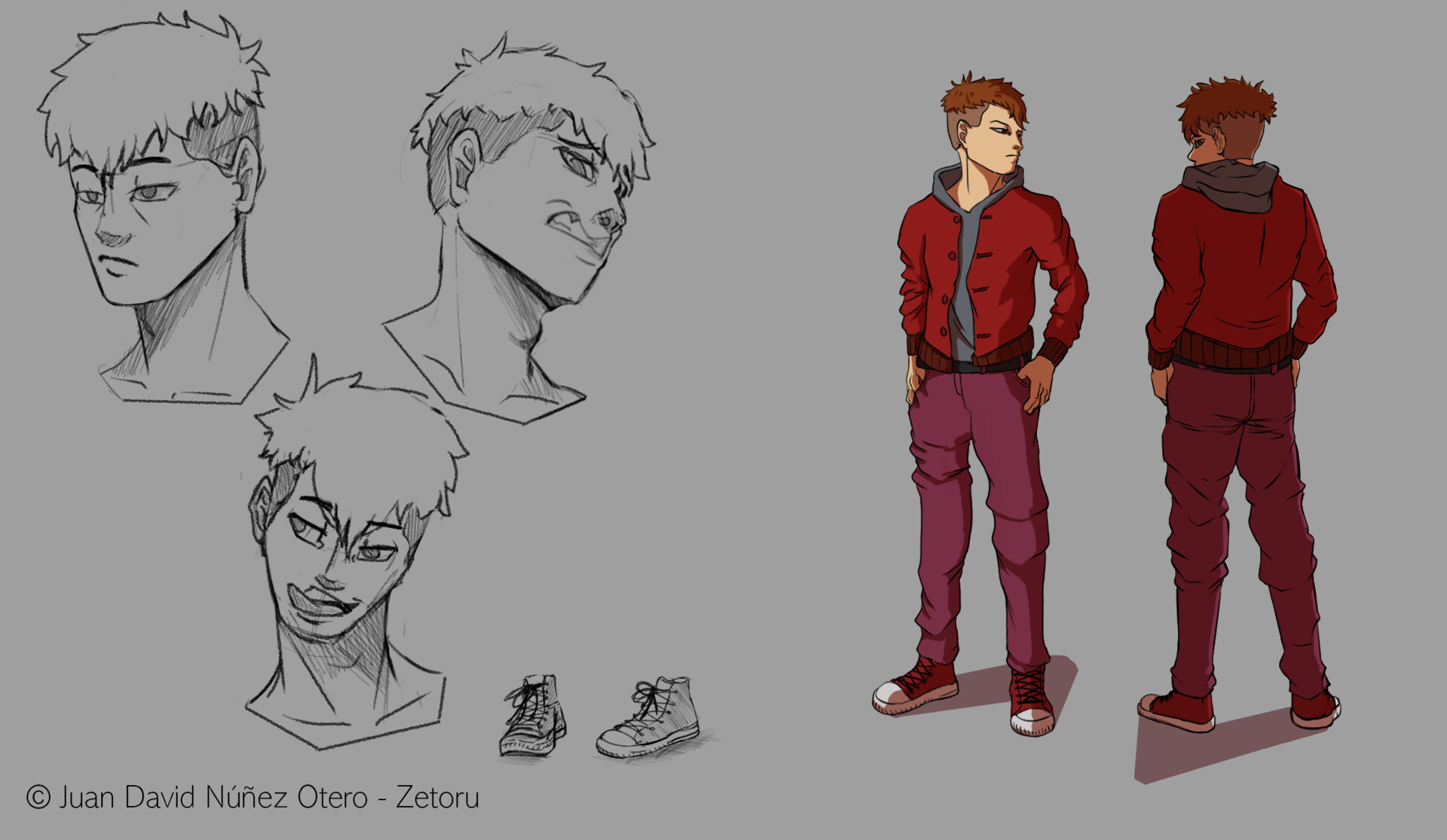 Juan David Nuñez Otero - The Expression of Insecurity | Character ...