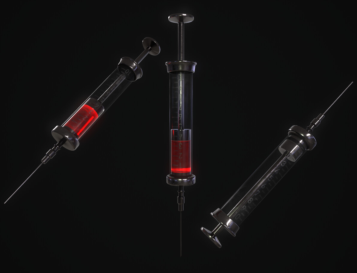 ArtStation - WW2 Syringe