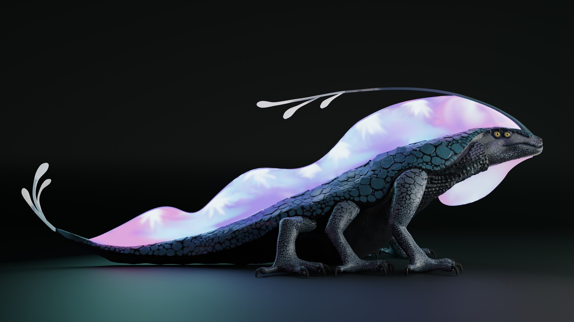 Esha Raaut - Creature Study - Iguana