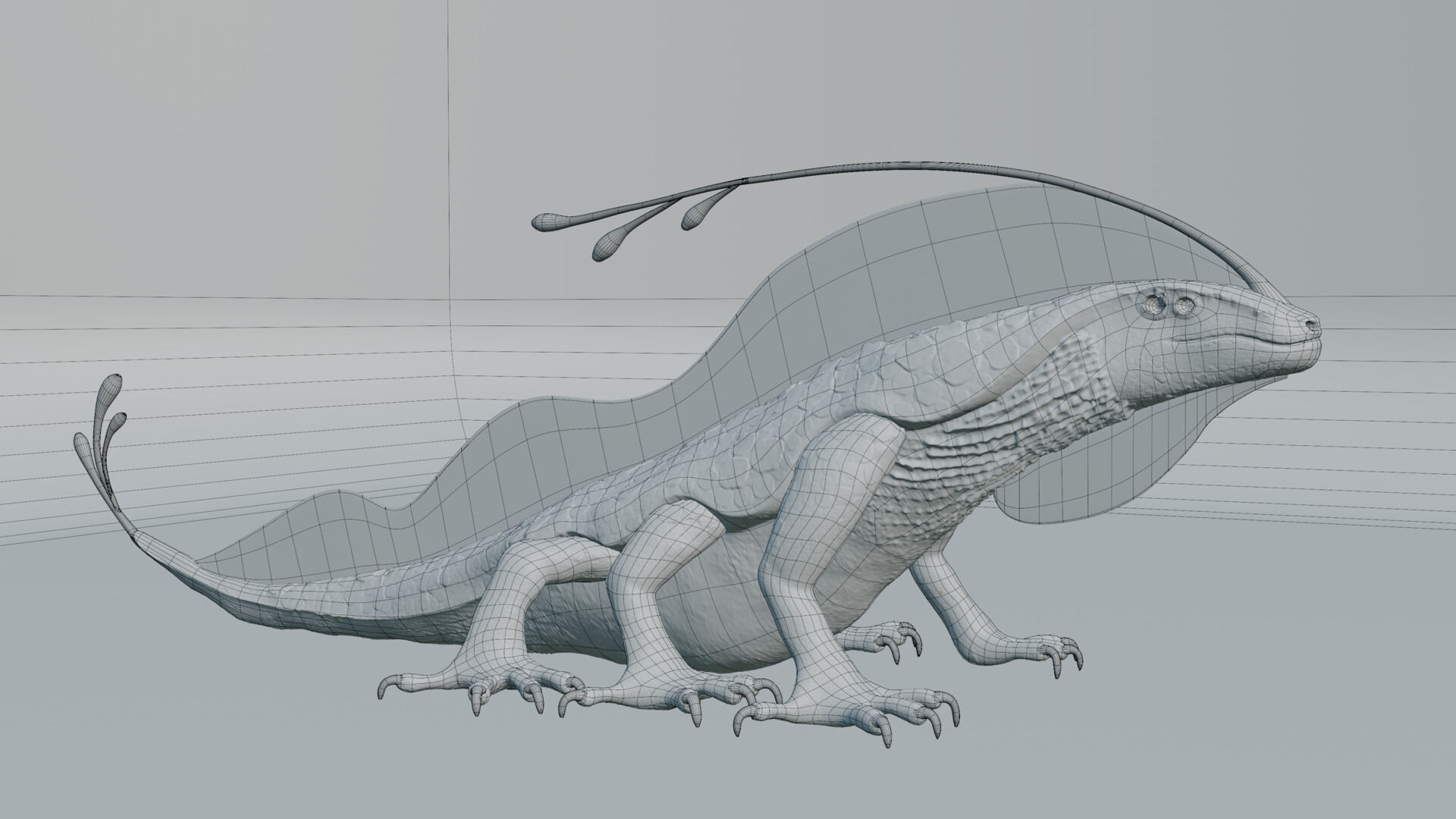 Esha Raaut - Creature Study - Iguana