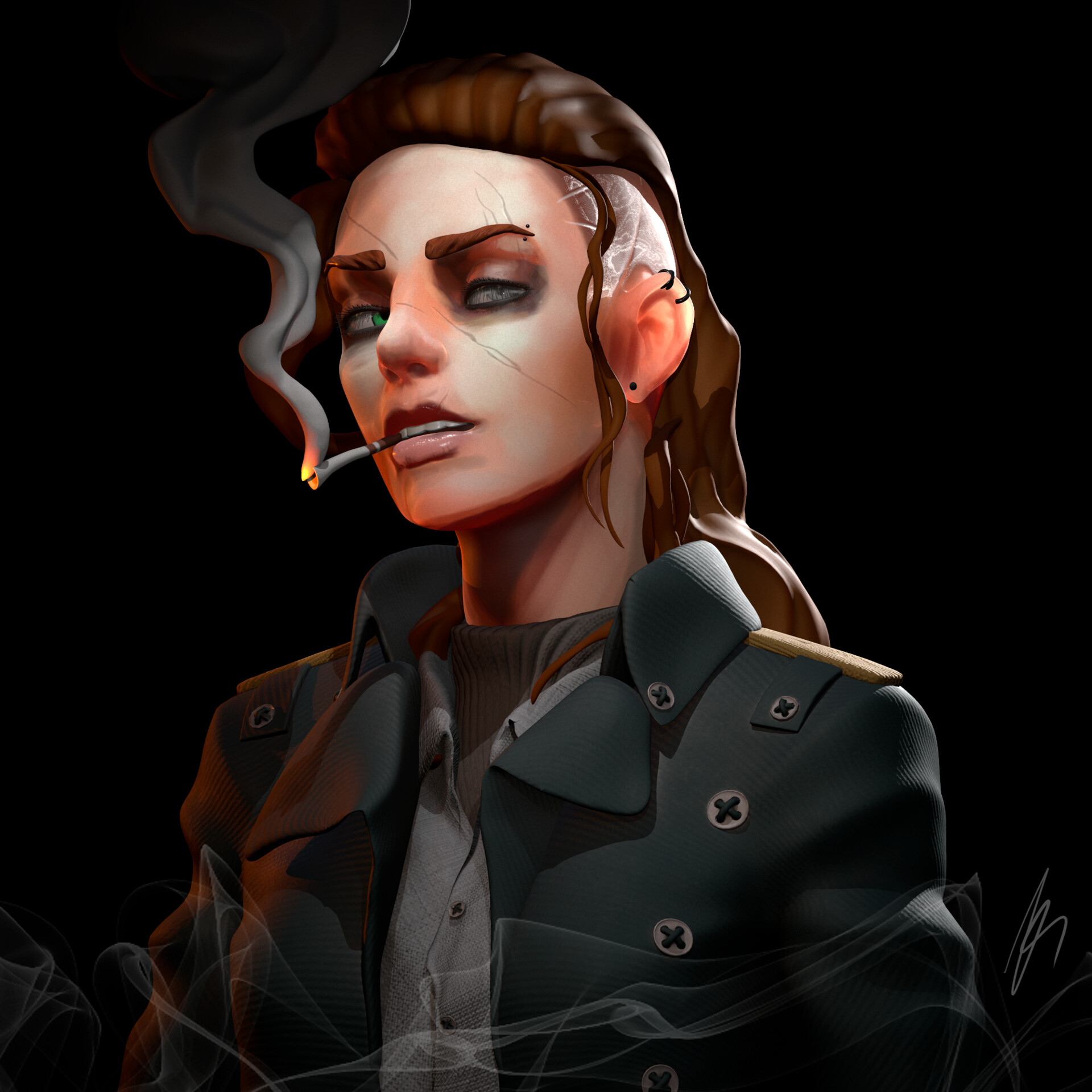 ArtStation - Her - based on Rashed AlAkroka concept