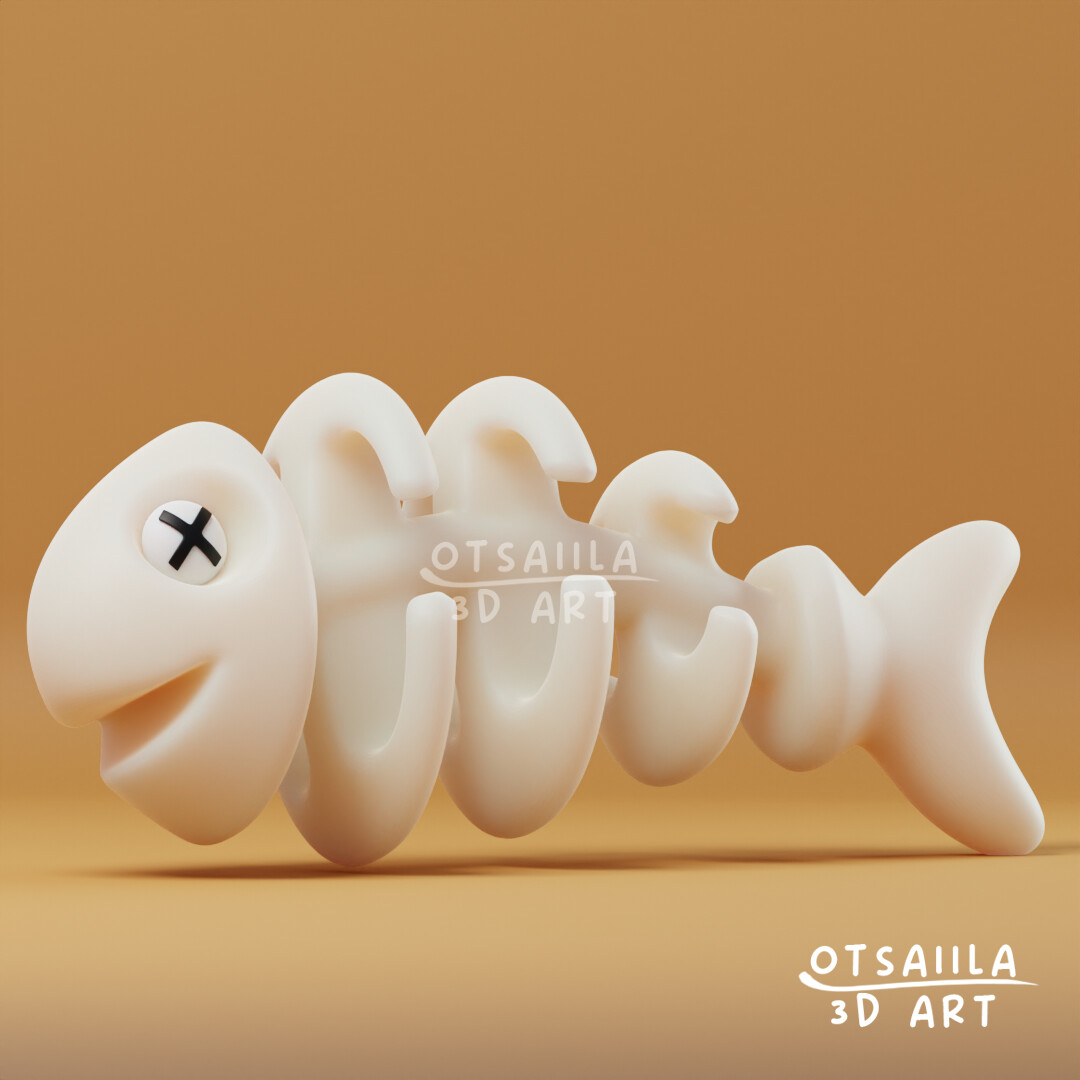 ArtStation - Fish Bone