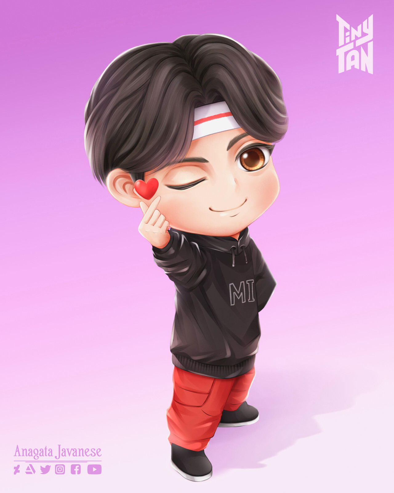 Anagata Javanese - Jin BTS | TinyTan