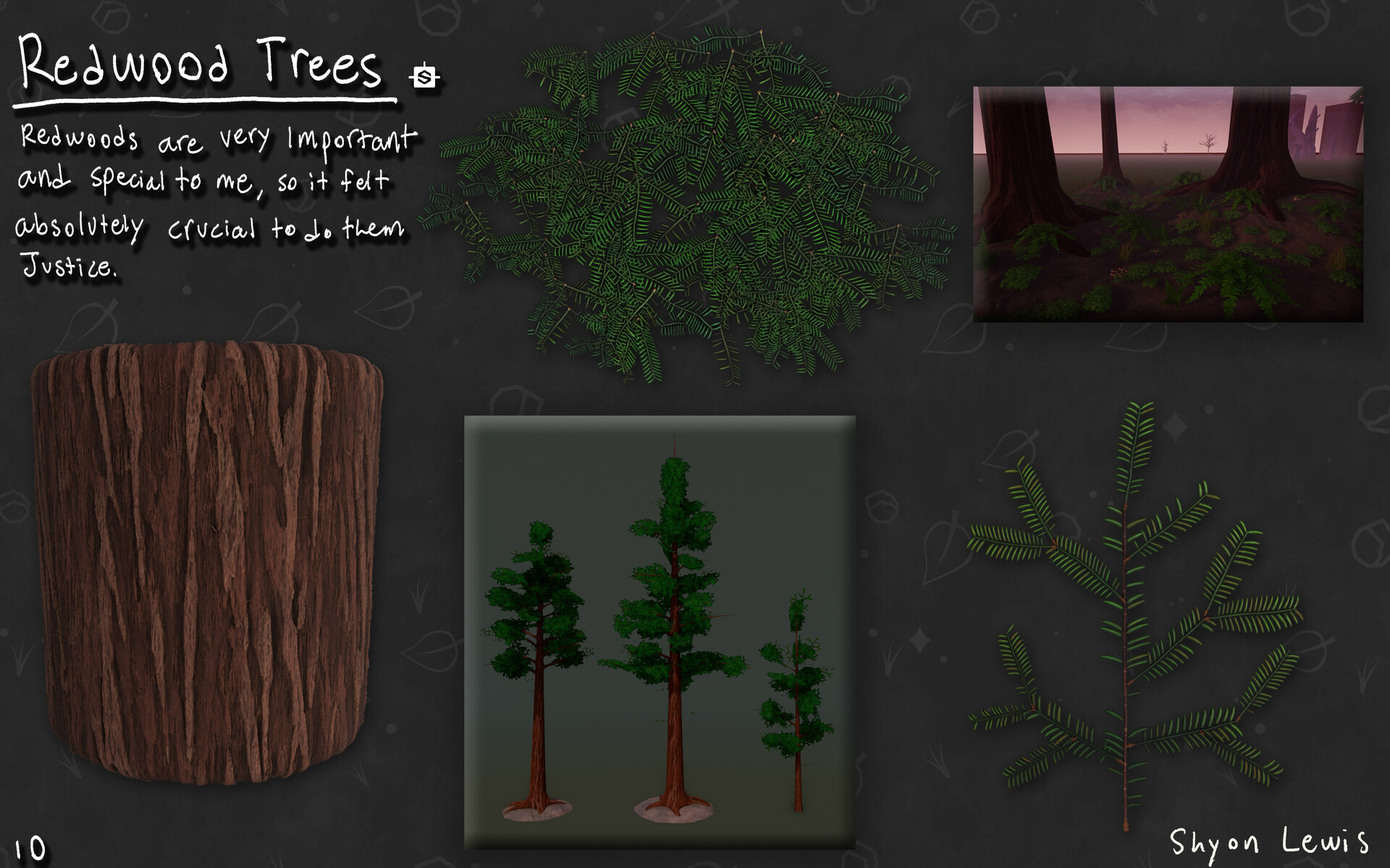 ArtStation - Redwood Trees