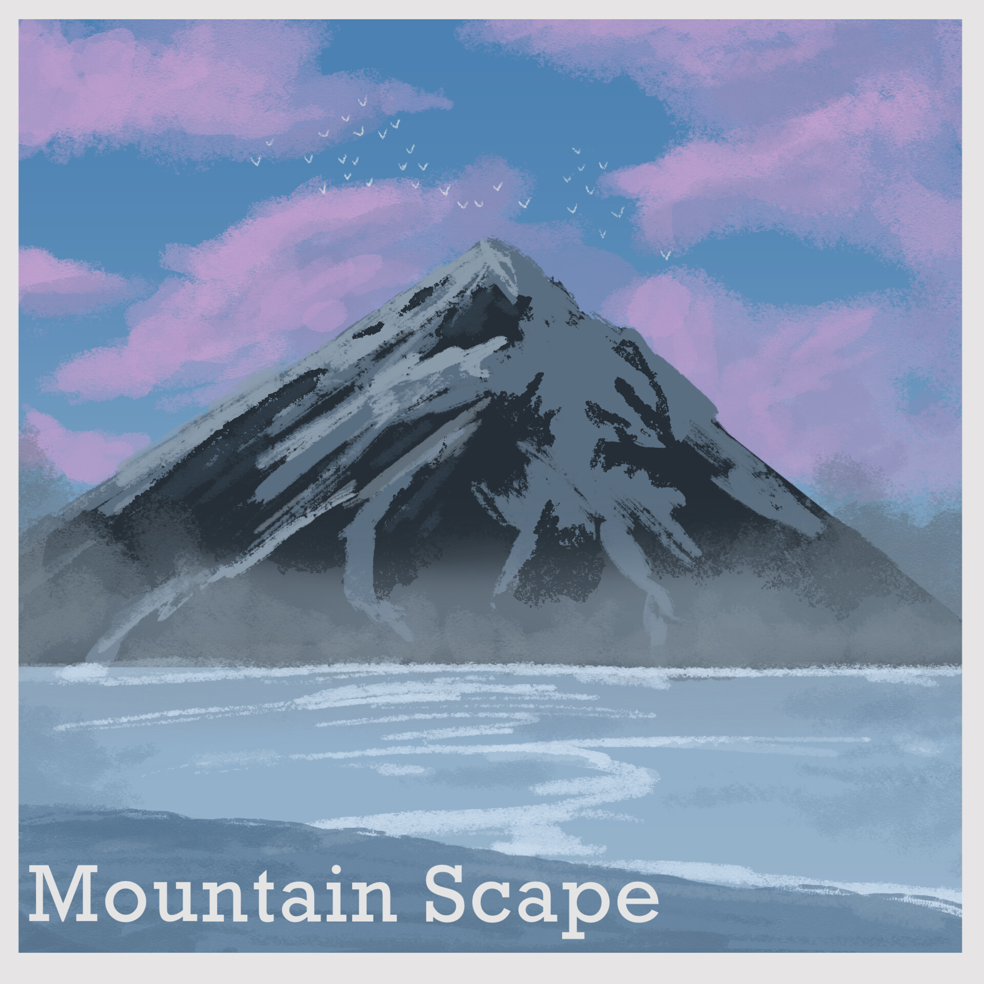 ArtStation - Mountain Scape