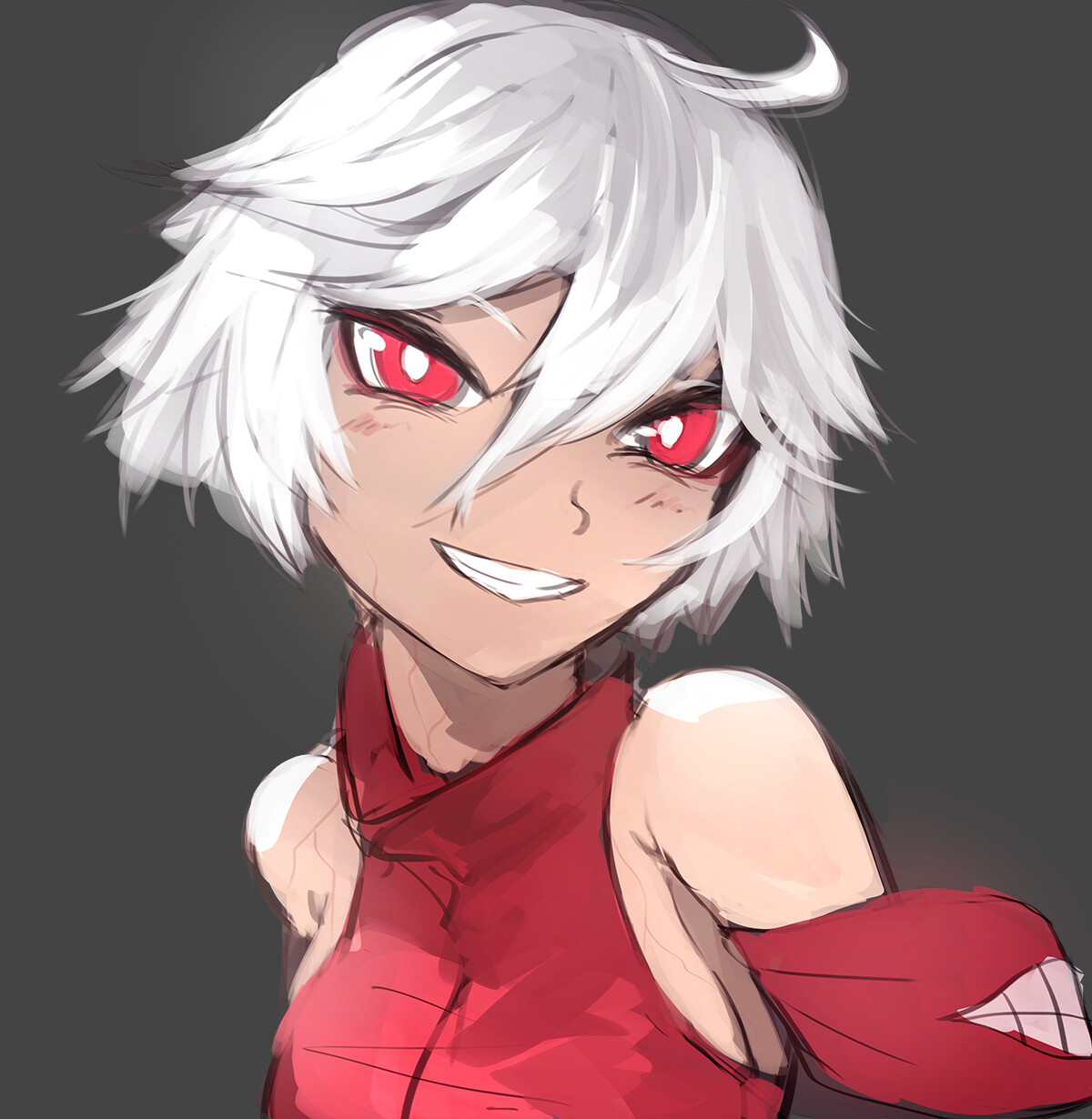 ArtStation - Horlo who mimiced her eye and teeth