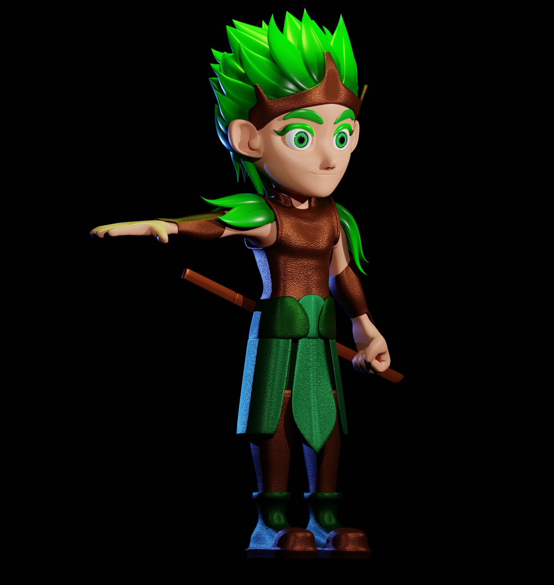 Mario Marcelo Soba Liko - Alam - Character Modeling